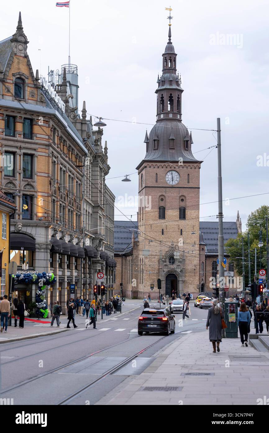 OSLO, NORWEGEN 19. September: Das Bild zeigt die Domkirche von Oslo ...