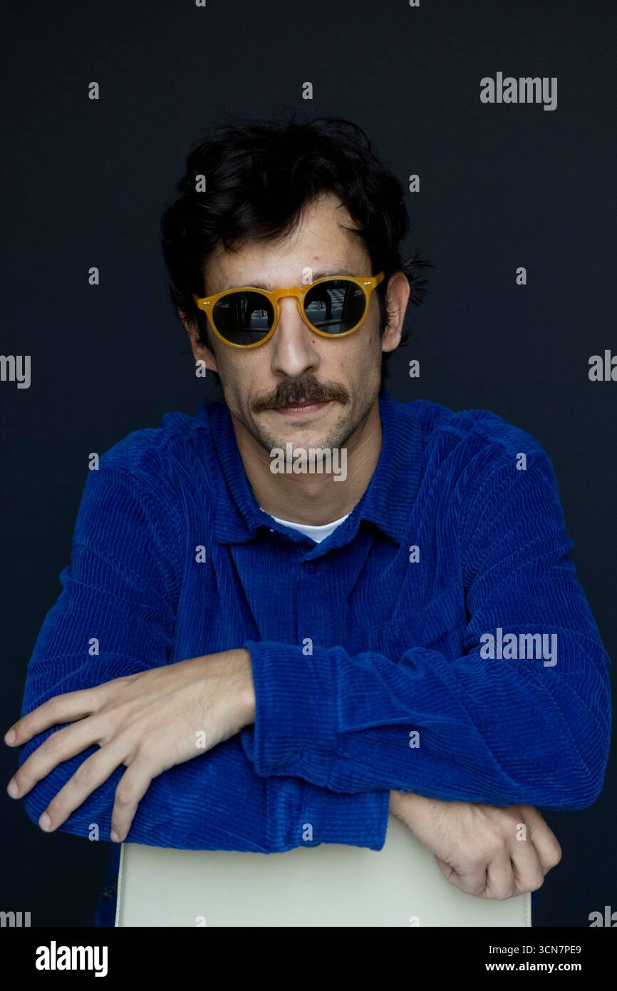 Pablo Colomo attends the portrait session 'Las delicias del jardín ...