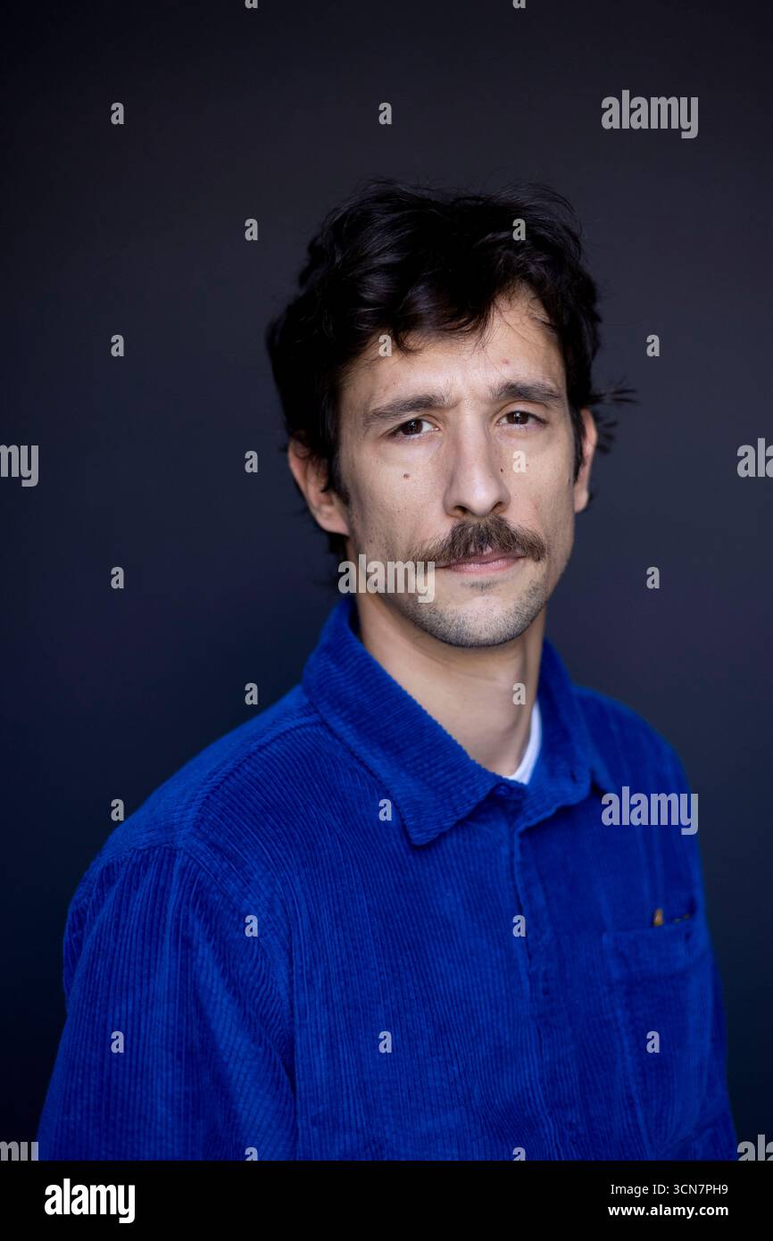Pablo Colomo attends the portrait session 'Las delicias del jardín ...