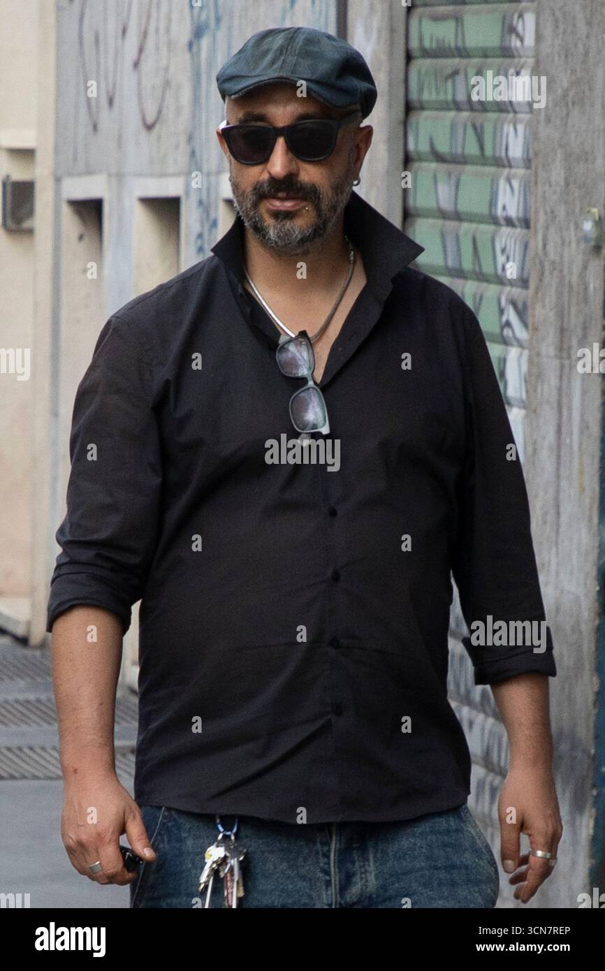 Nella foto il figlio Filippo Rebuzzini in arte Ottavio MaledusiMilano ...