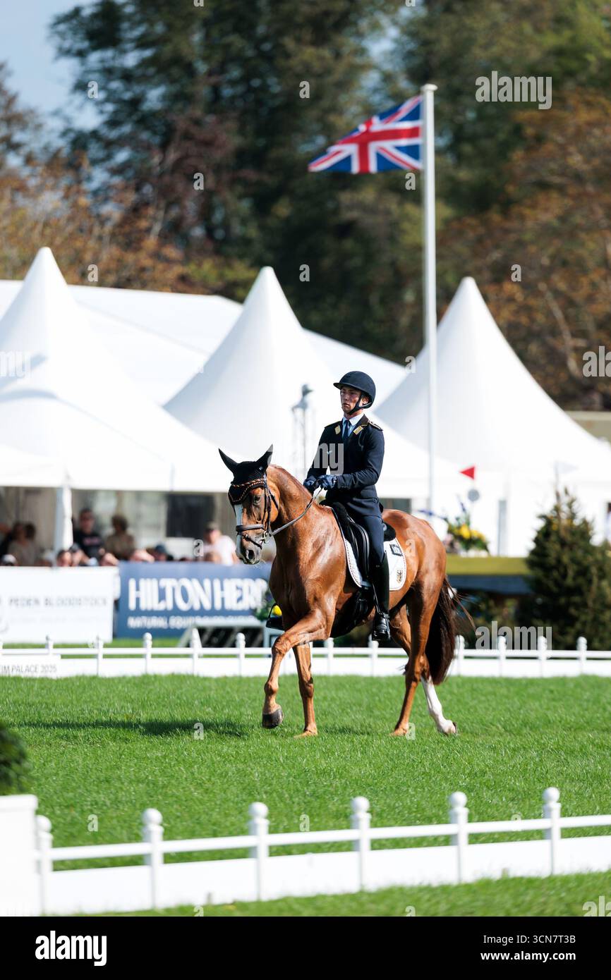 Calvin Böckmann of Germany with The Phantom Of The Opera during the ...