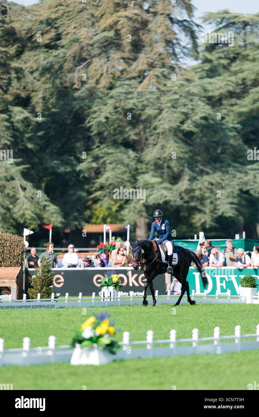Katrin Khoddam - Hazrati of Austria with Renegade during the dressage ...