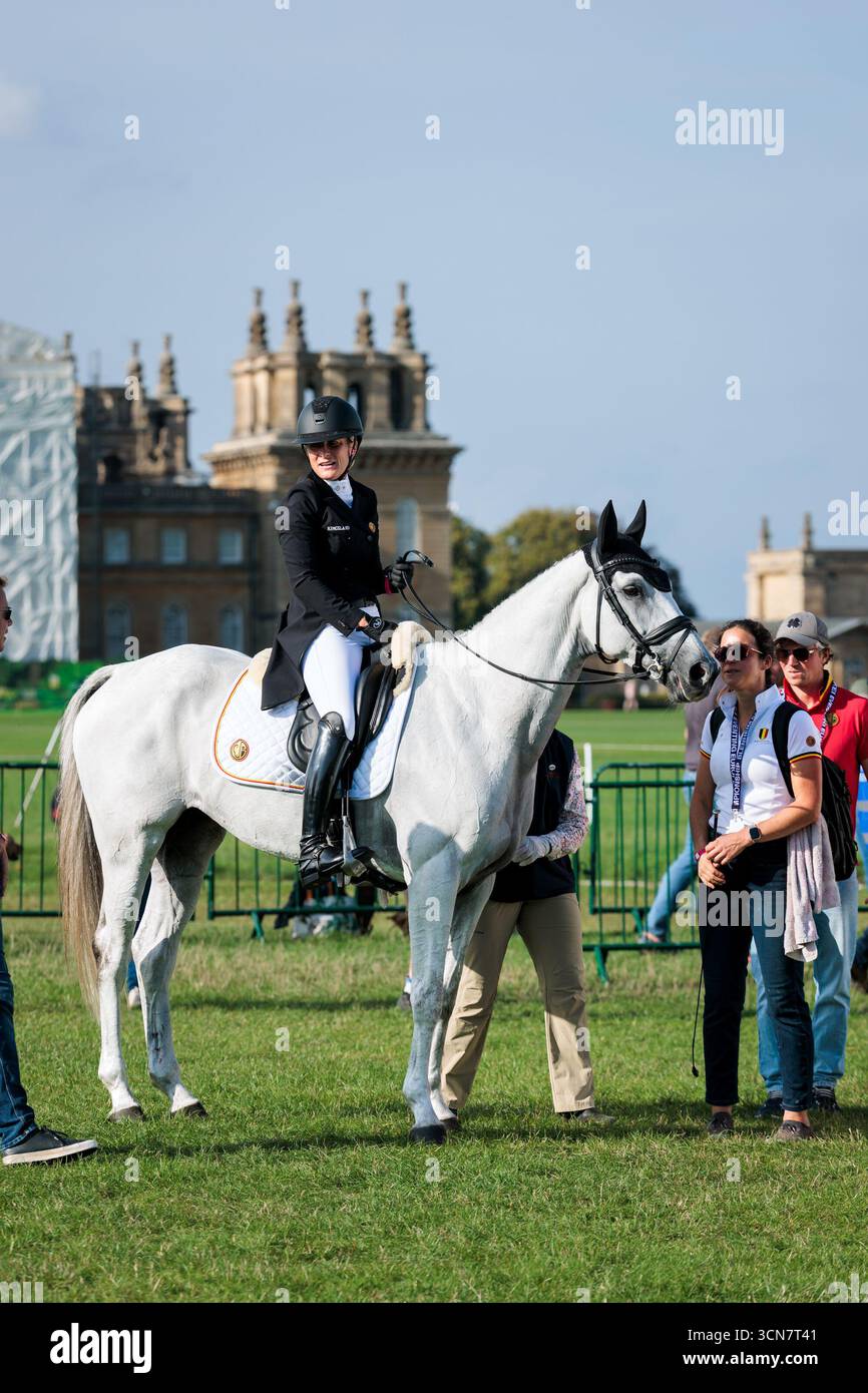 Lara De Liedekerke - Meier of Belgium with Hooney D'arville during the ...