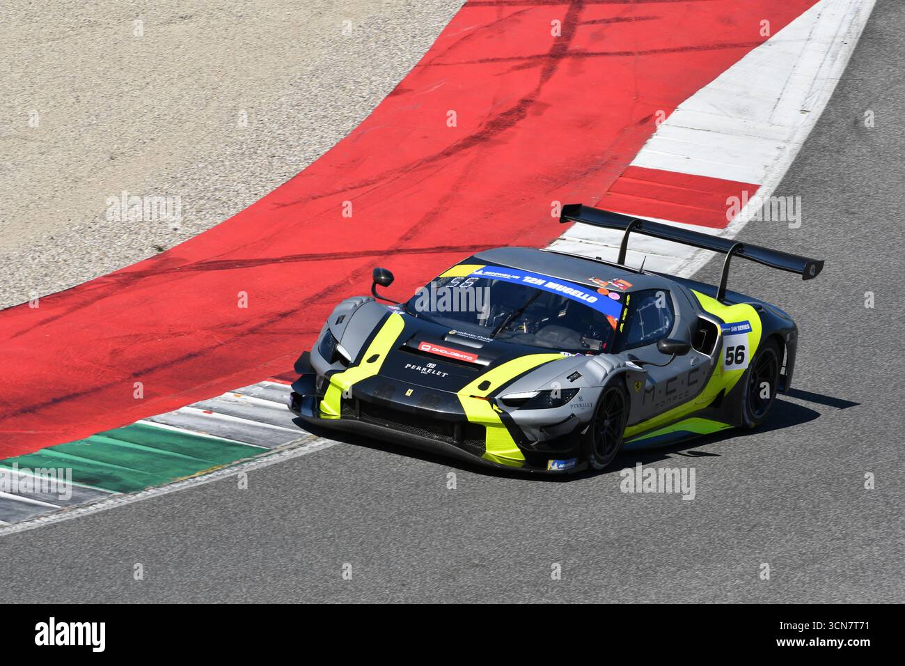 Scarperia, Italy - March 20th 2025: Ferrari 296 GT3 of Team Scuderia ...