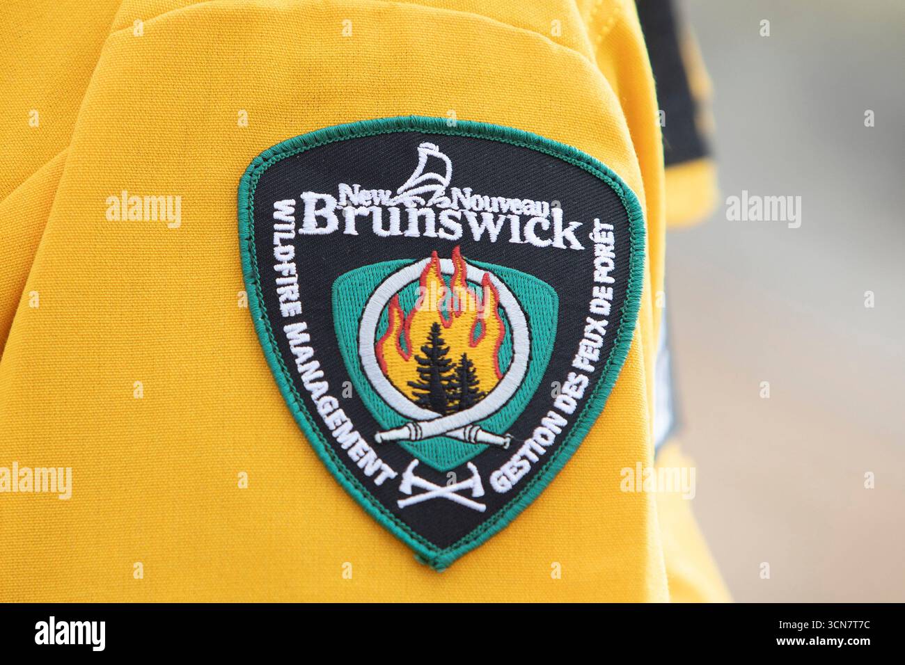 New Brunswick Wildfire Management Fire Pach in Miramichi, N.B., Friday ...