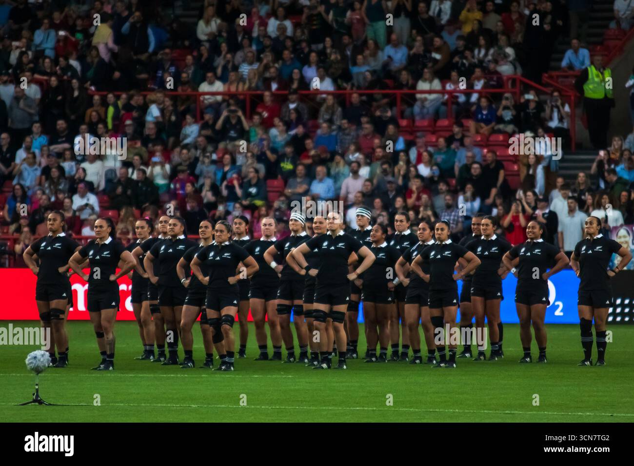 Bristol, UK, 19th September 2025 Canada face the Black Ferns cultural ...