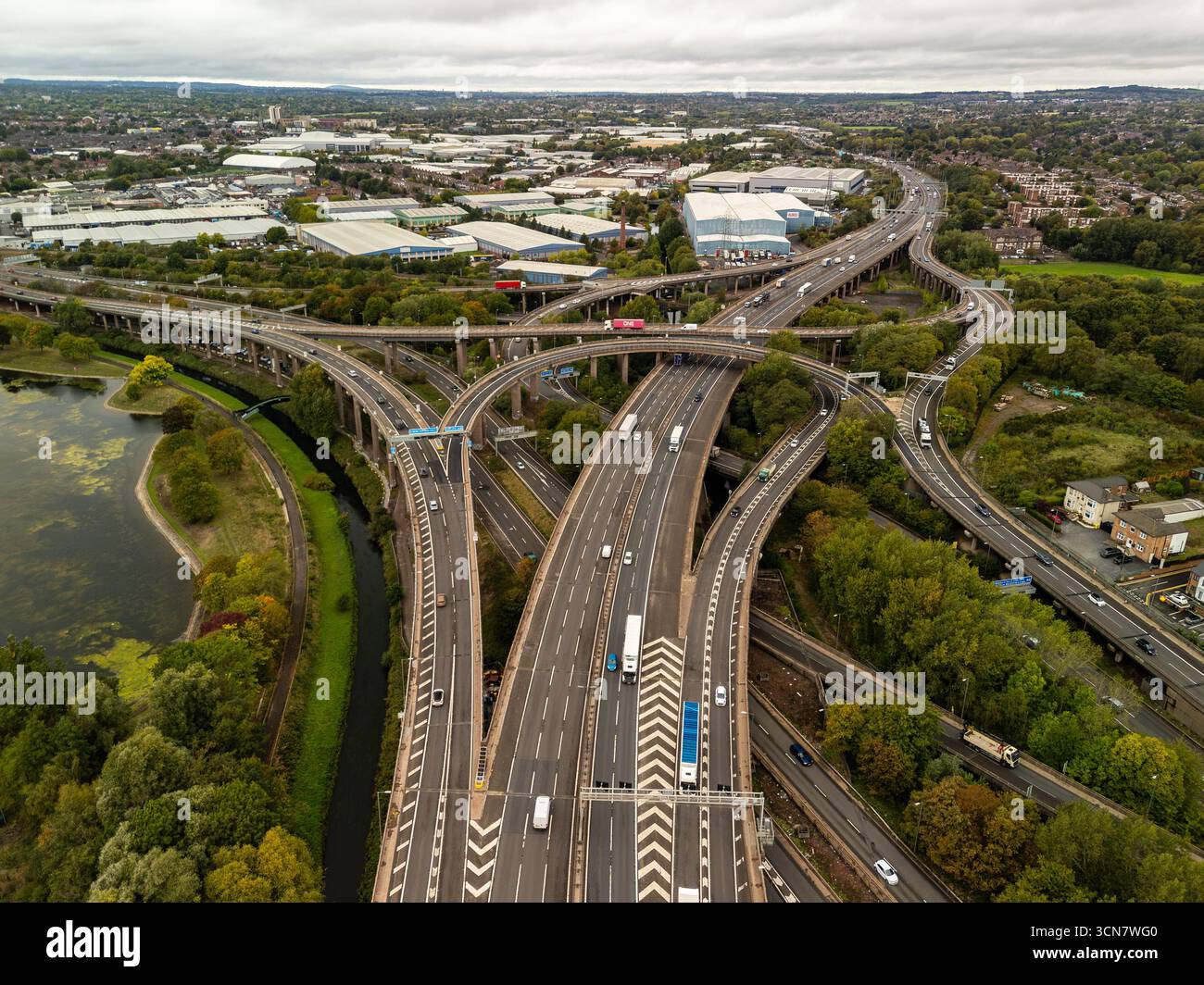 Highway showing multiple roads bridges hi-res stock photography and ...