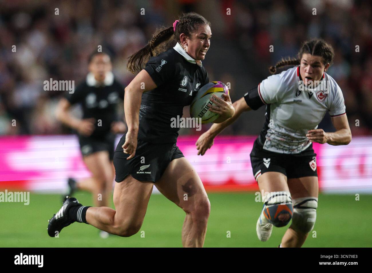 BRISTOL, UK - 19th Sept 2025: Georgia Ponsonby of New Zealand makes a ...