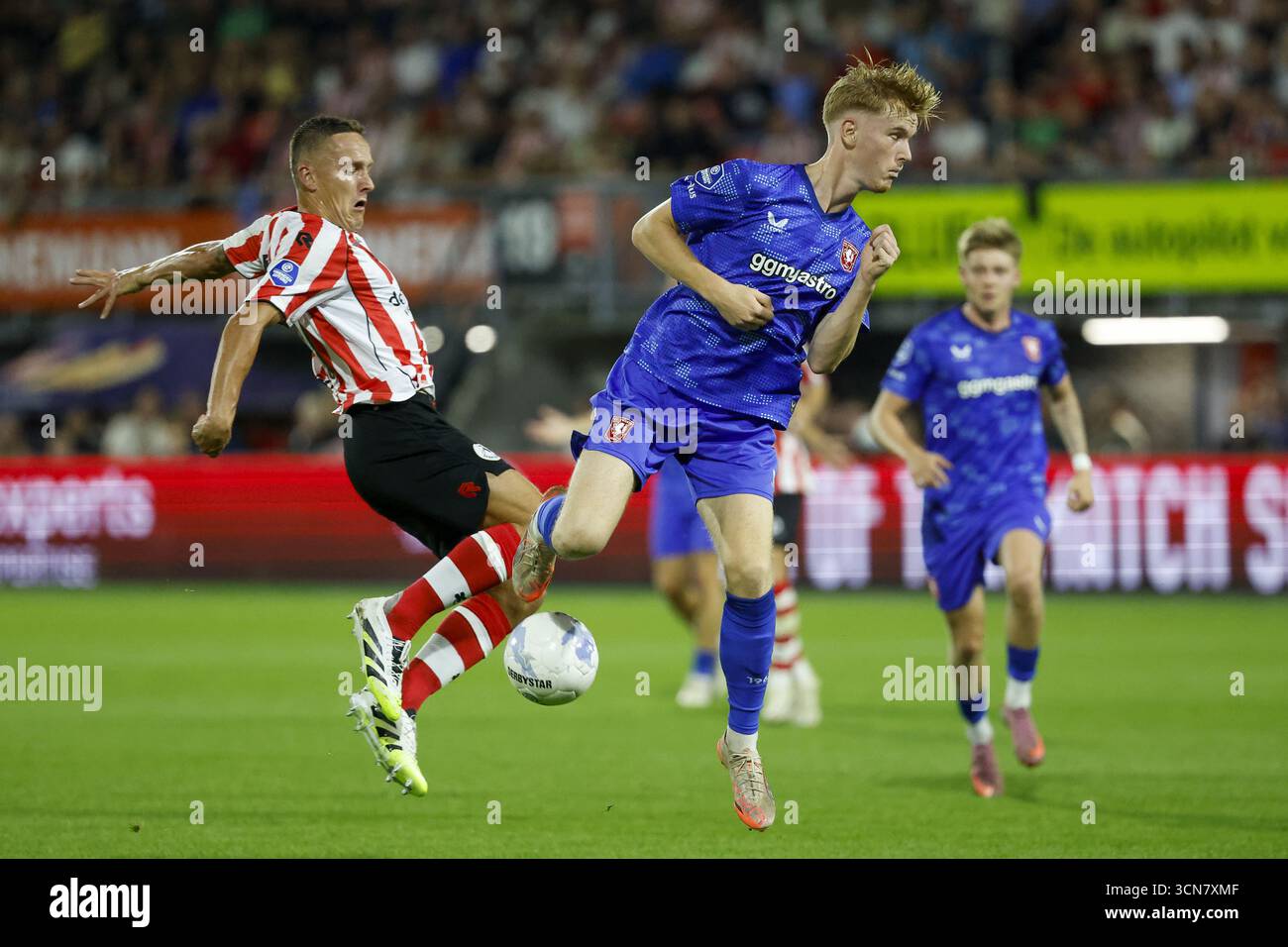 ROTTERDAM - Jens Toornstra and Mats Rots (l-r) during the Dutch Eredivisie match between Sparta ...