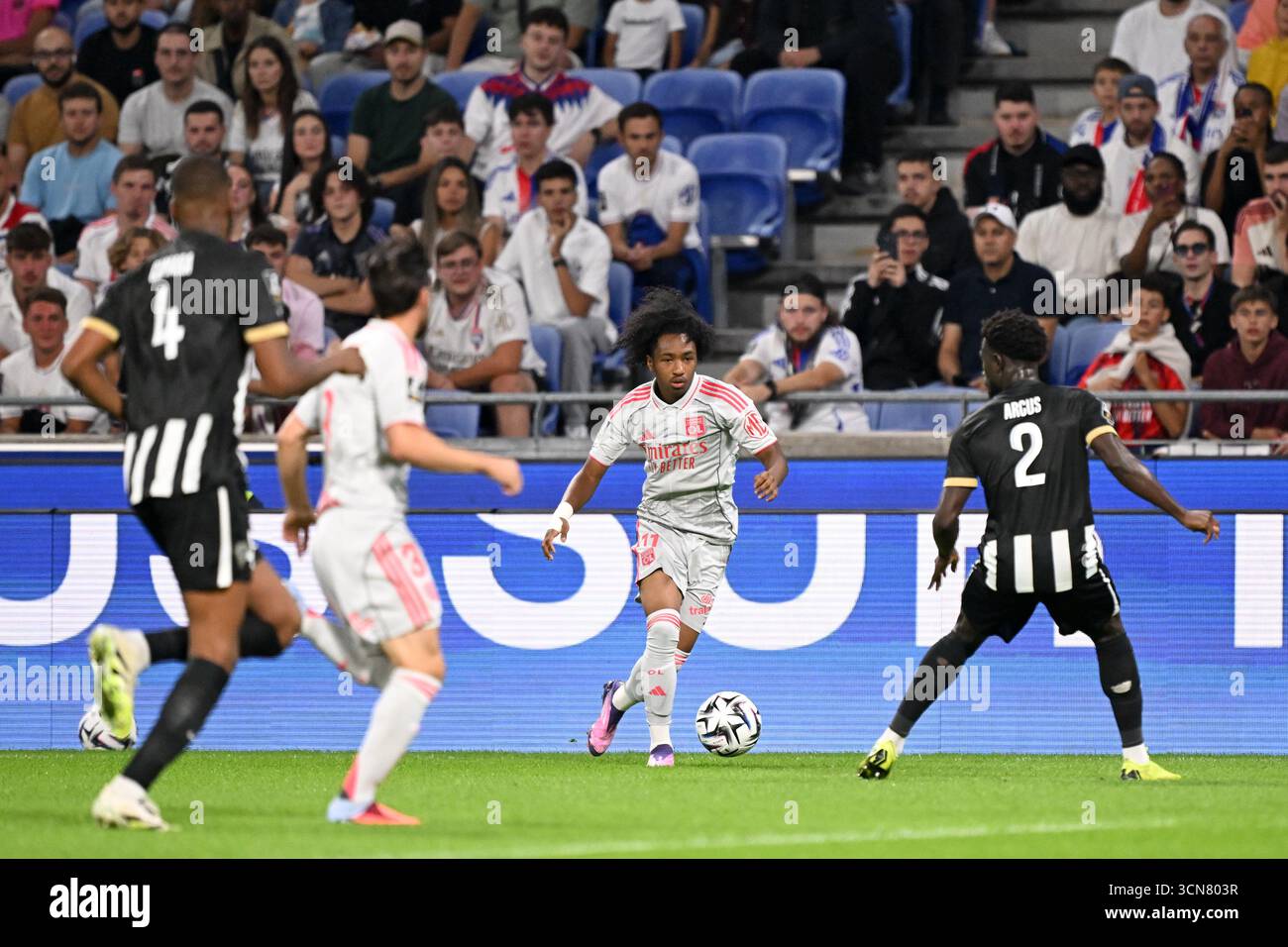 11 Malick FOFANA (ol) during the Ligue 1 McDonald's match between ...