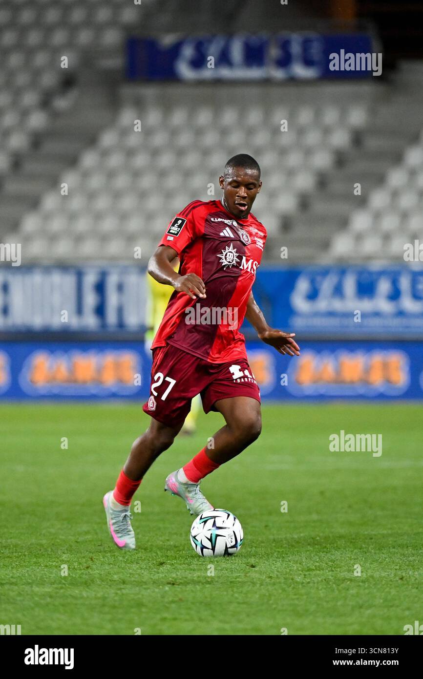 27 Julien KOUADIO (fca) during the Ligue 2 BKT match between Grenoble ...