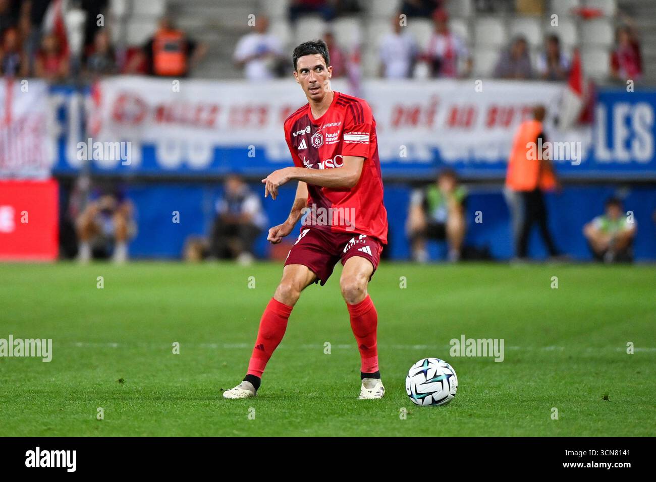 17 Vincent PAJOT (fca) during the Ligue 2 BKT match between Grenoble ...