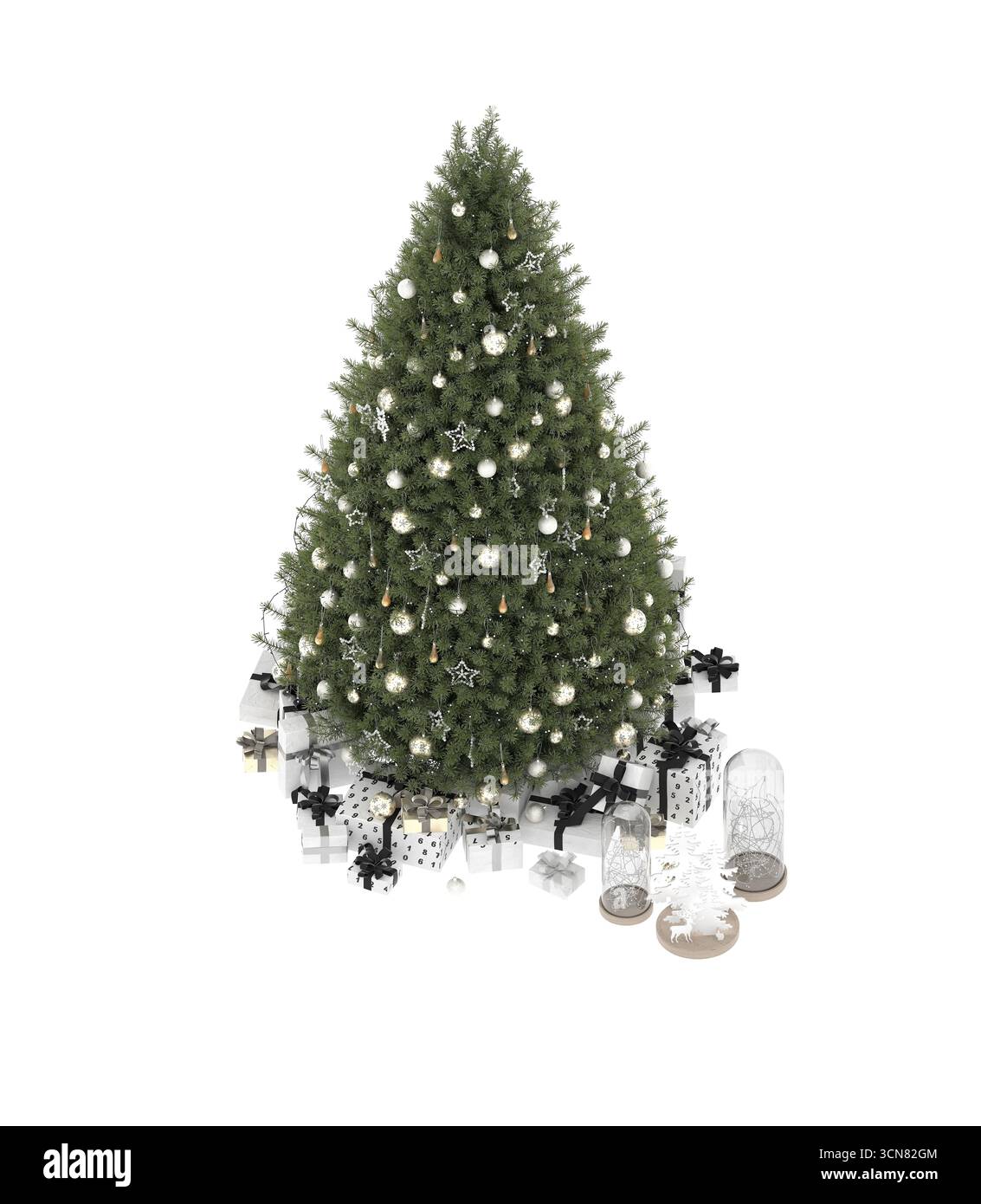 Set vector christmas gift Cut Out Stock Images & Pictures - Alamy