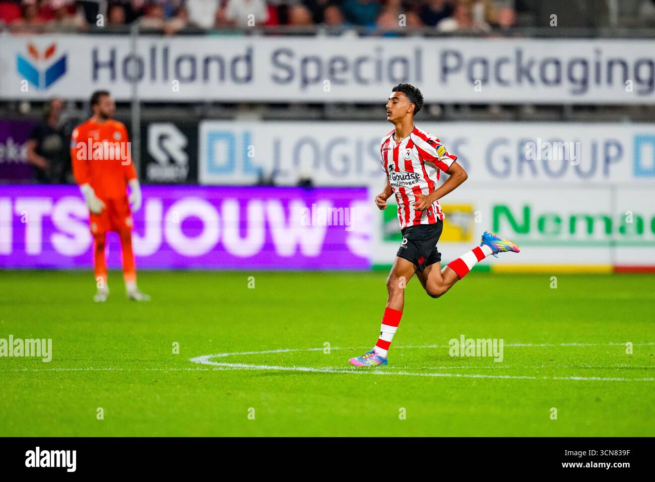 Rotterdam - Ayoub Oufkir of Sparta Rotterdam during the sixth round of ...