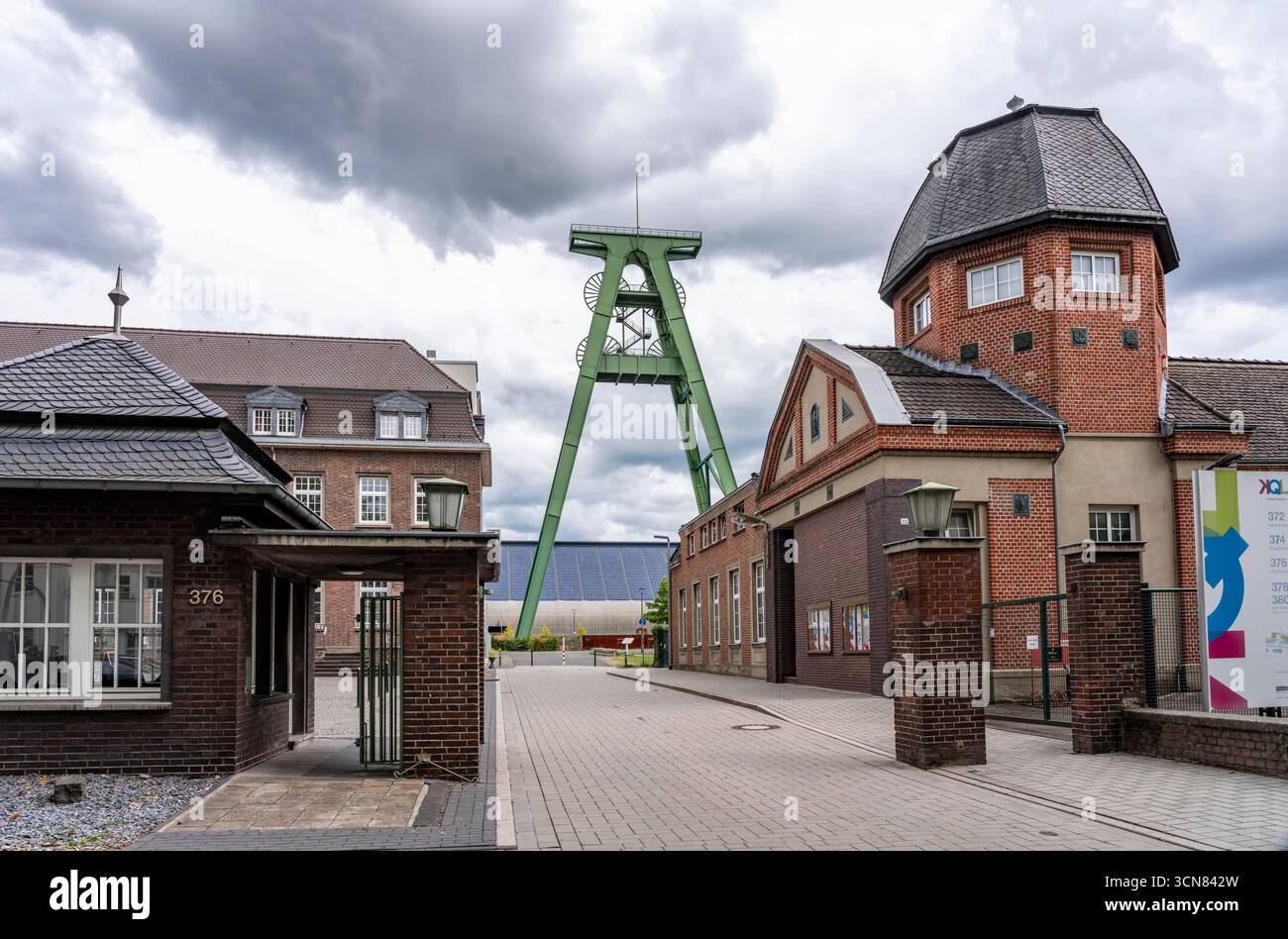 The former Lohberg coal mine in Dinslaken, now a leisure, work and ...