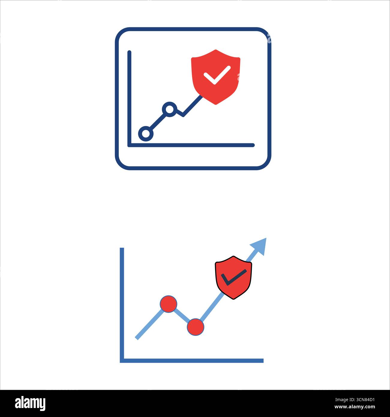 Financial growth graph fraud hi-res stock photography and images - Alamy