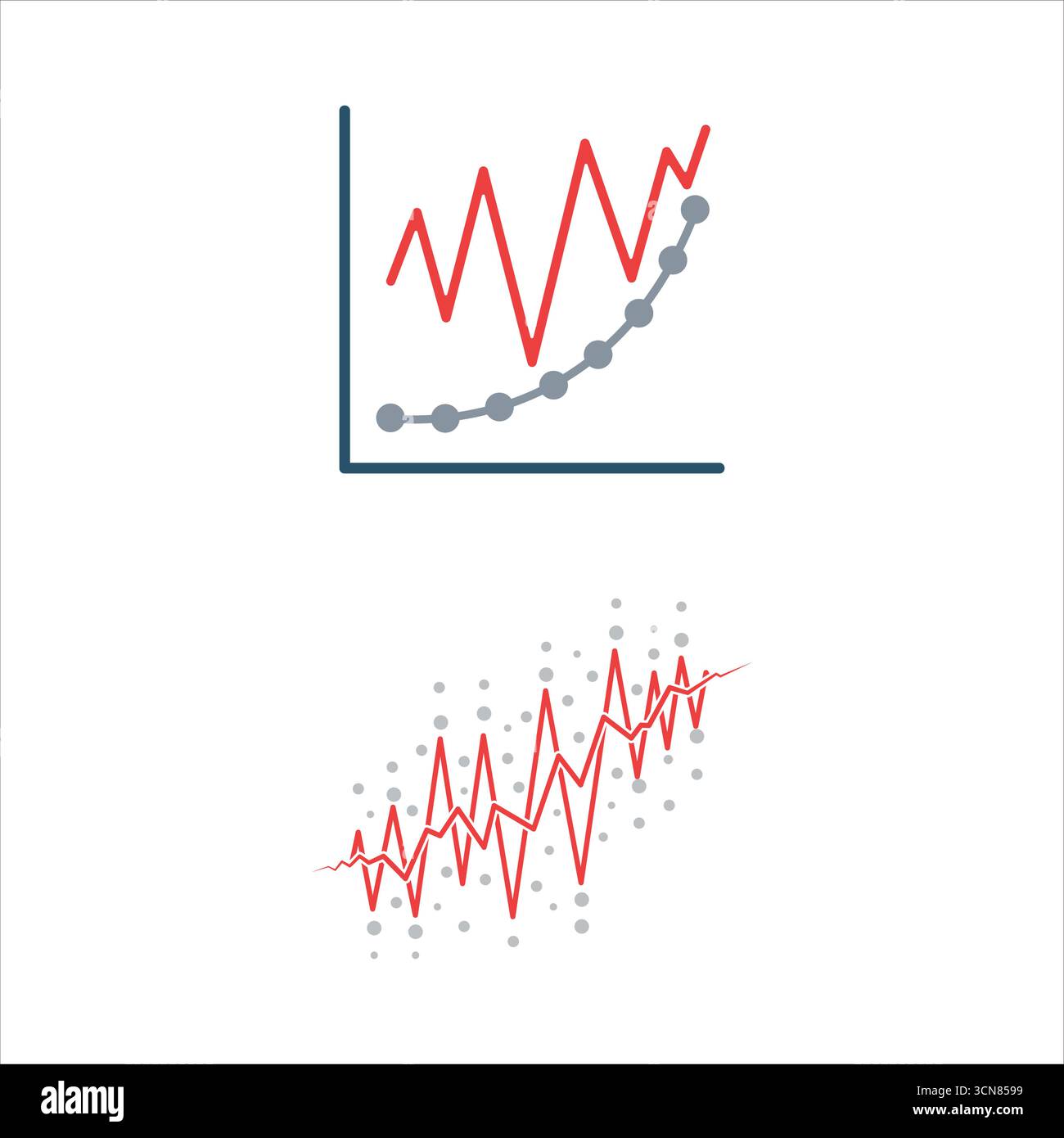 Scatter points Stock Vector Images - Alamy