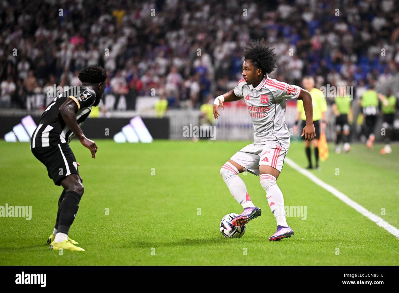 11 Malick FOFANA (ol) during the Ligue 1 McDonald's match between ...