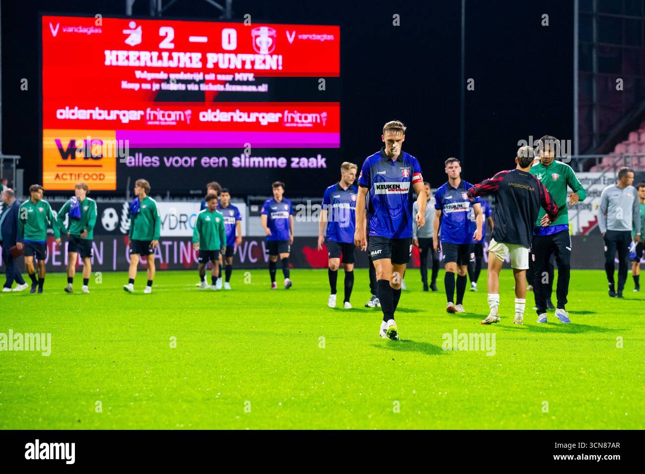 EMMEN , 19-09-2025 , Stadium Oude Meerdijk , season 2025 / 2026 , Dutch Keuken Kampioen Divisie ...