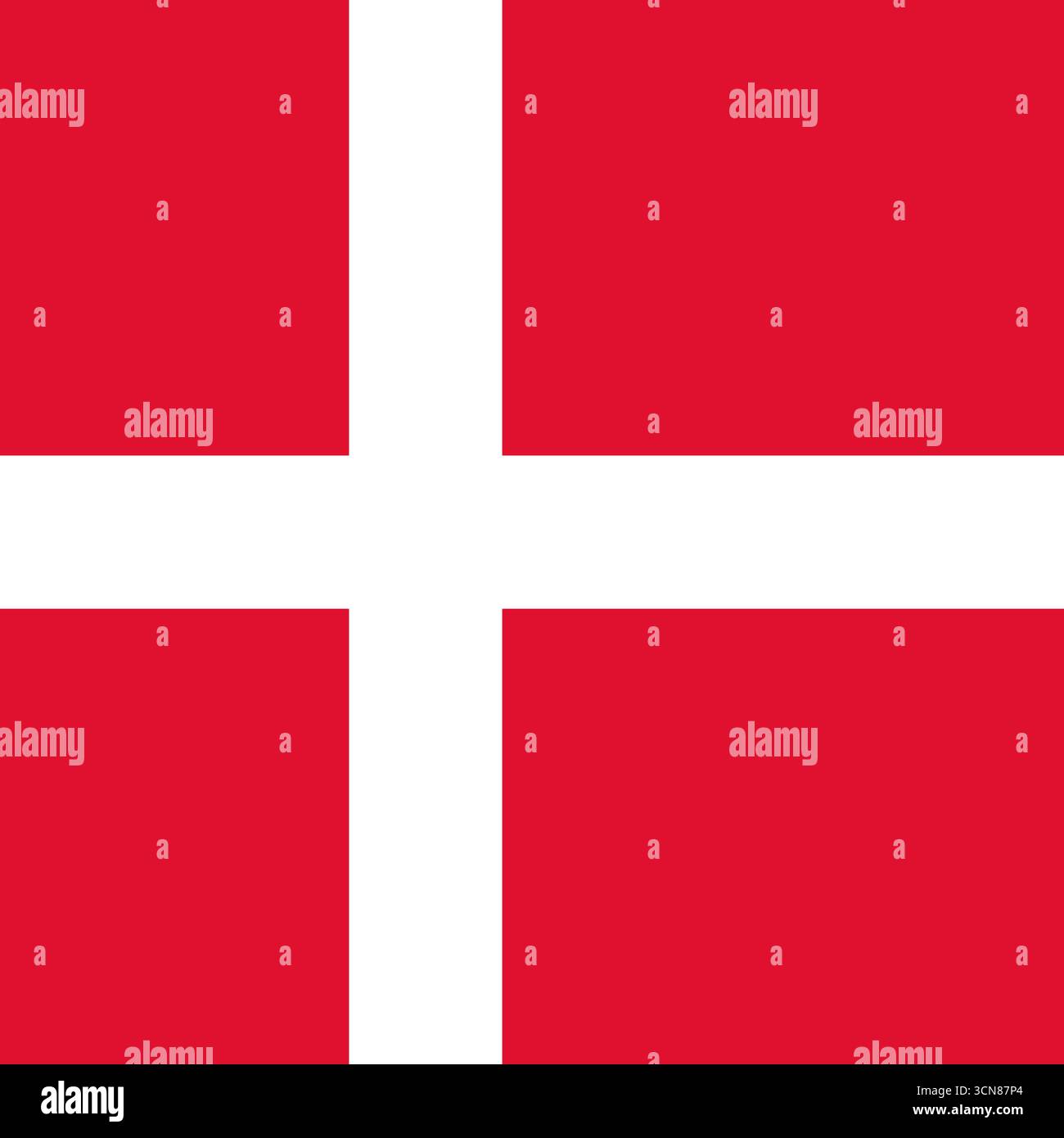 Vector flag denmark in hi-res stock photography and images - Alamy