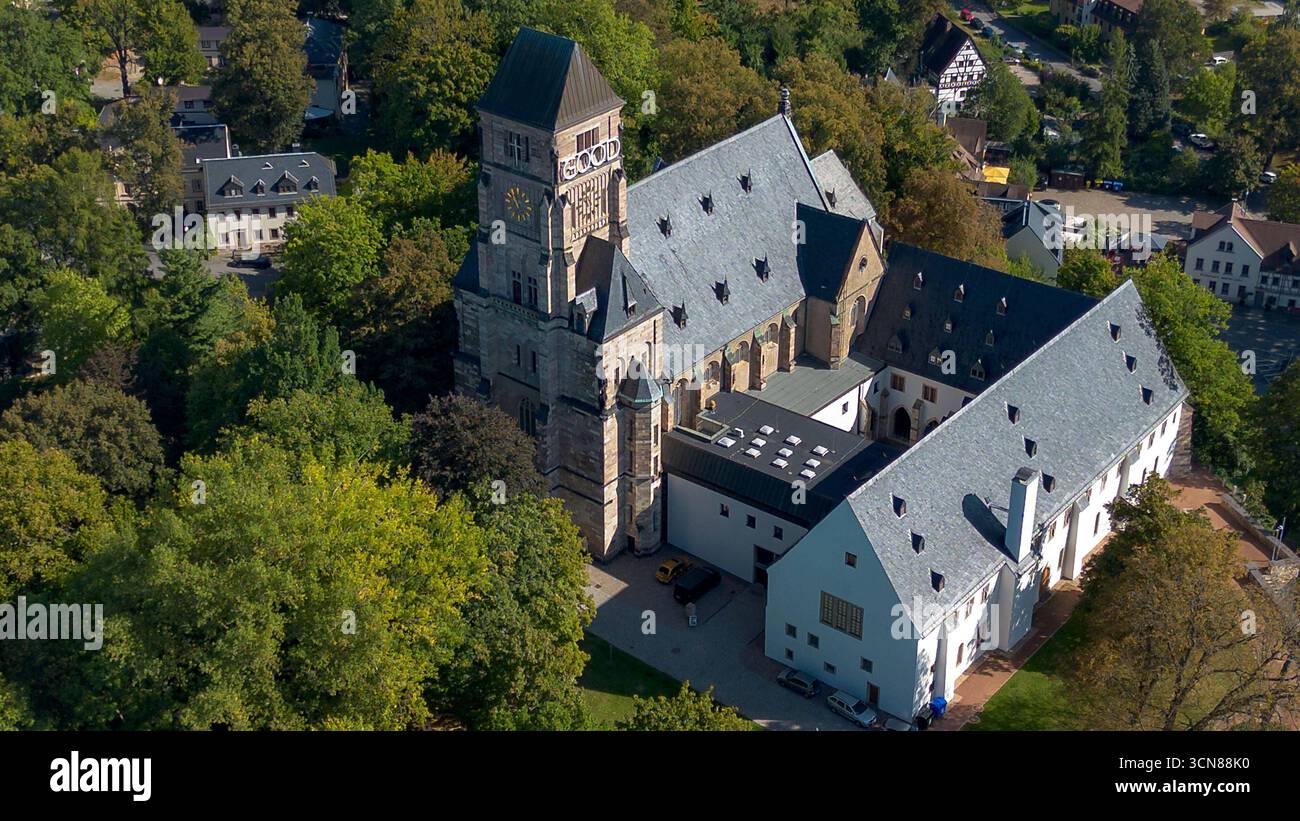 Luftbild Schloßberg 19.09.2025, Chemnitz, Luftbild , Schloßberg mit ...