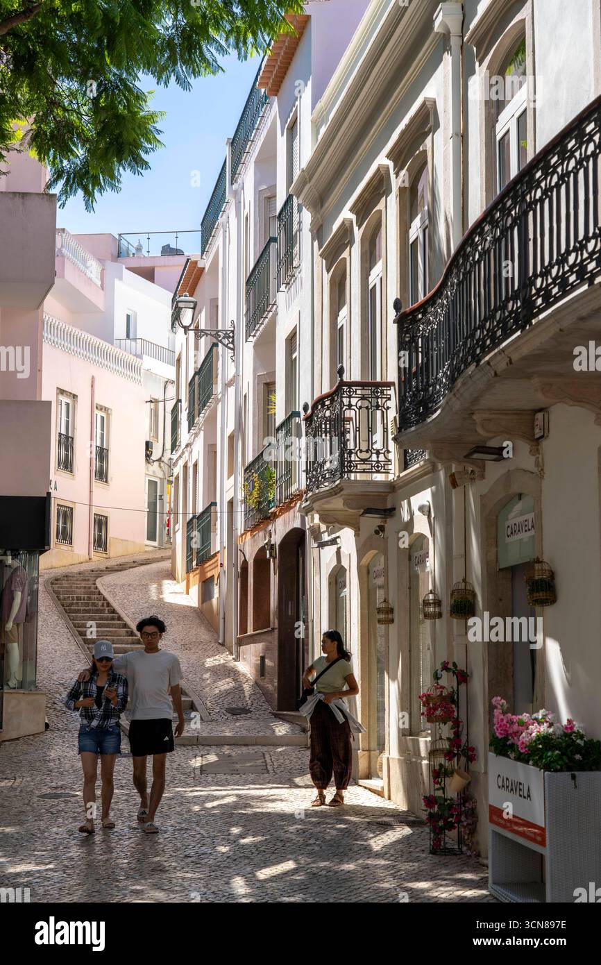 Die Altstadt von Lagos, im Westen der Algarve, Portugal Lagos *** The ...