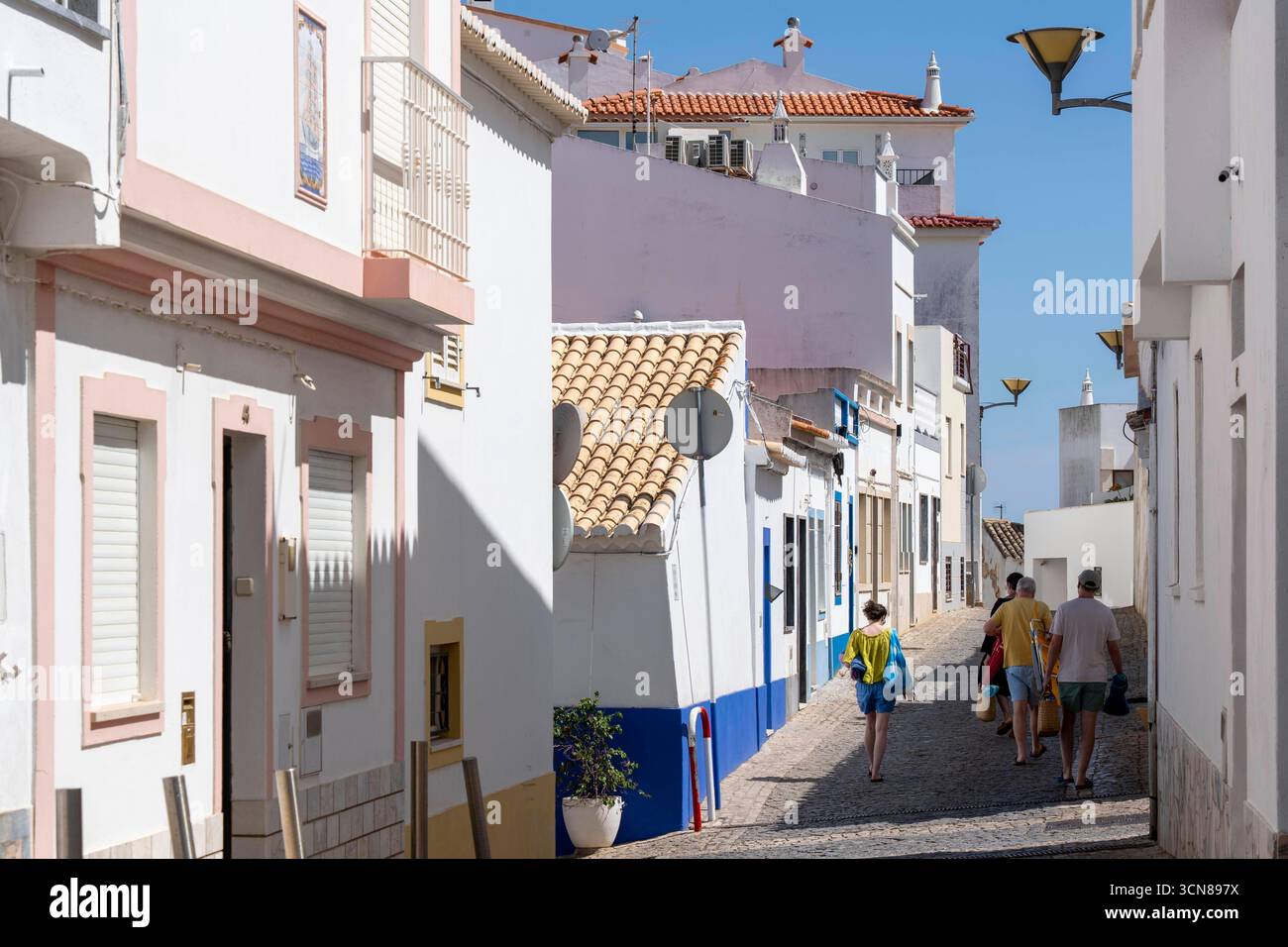 Die Altstadt von Lagos, im Westen der Algarve, Portugal Lagos *** The ...