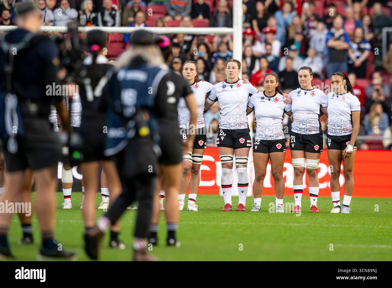 Women’s Rugby World Cup Semi Final Canada vs New Zealand match at ...