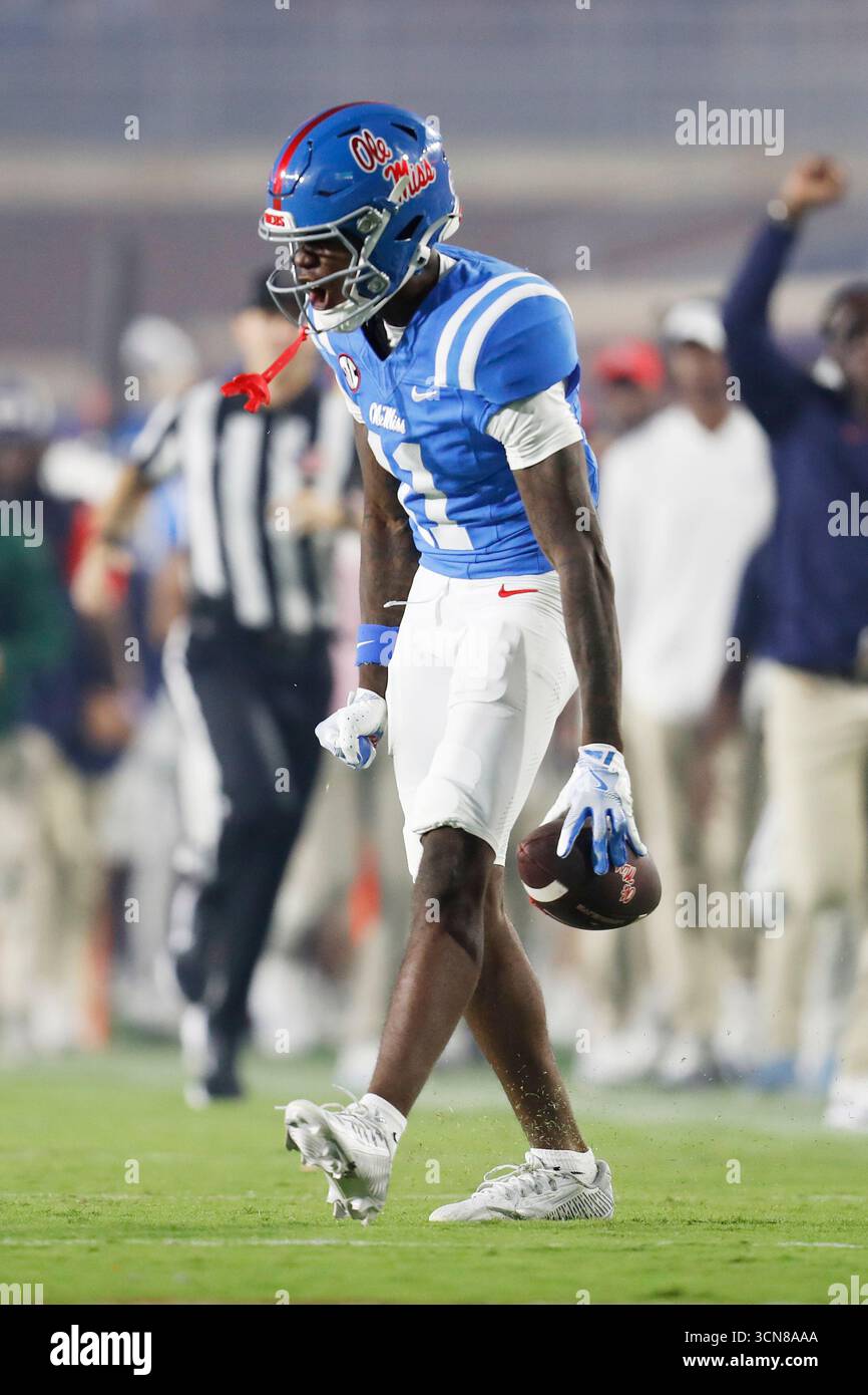 OXFORD, MS - SEPTEMBER 13: Mississippi Rebels wide receiver Deuce ...