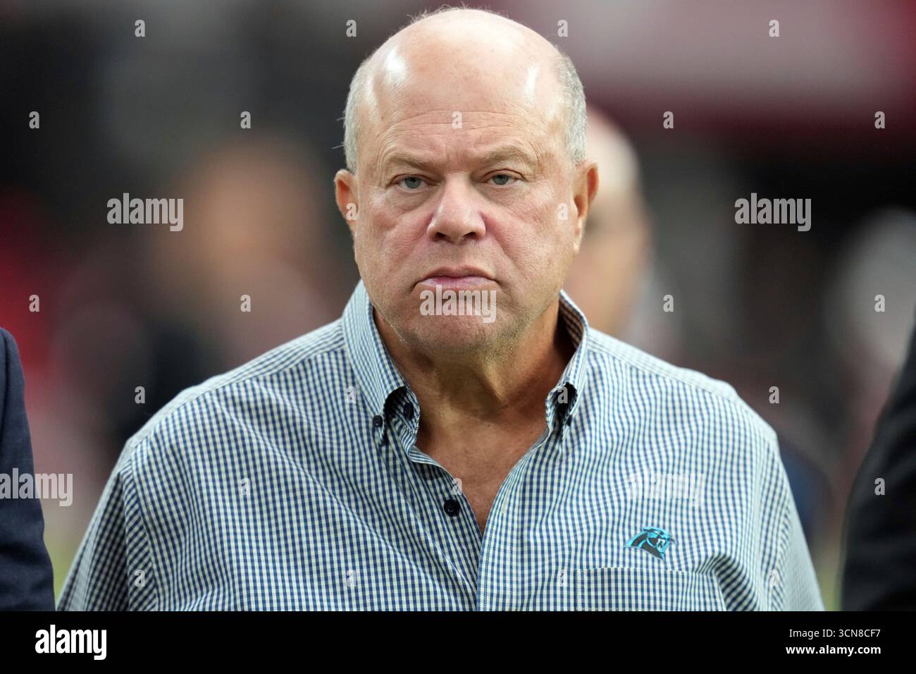 Carolina Panthers owner David Tepper before an NFL football game ...