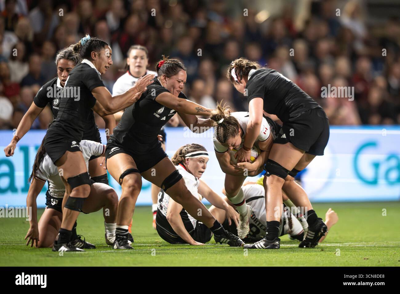 Women’s Rugby World Cup Semi Final Canada vs New Zealand match at ...