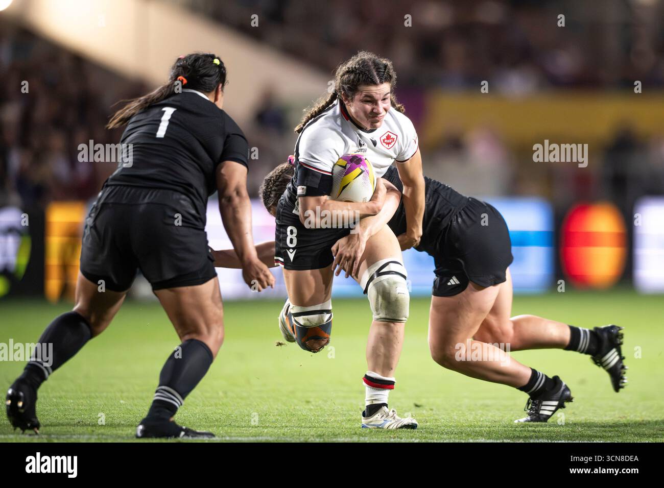 Women’s Rugby World Cup Semi Final Canada vs New Zealand match at ...