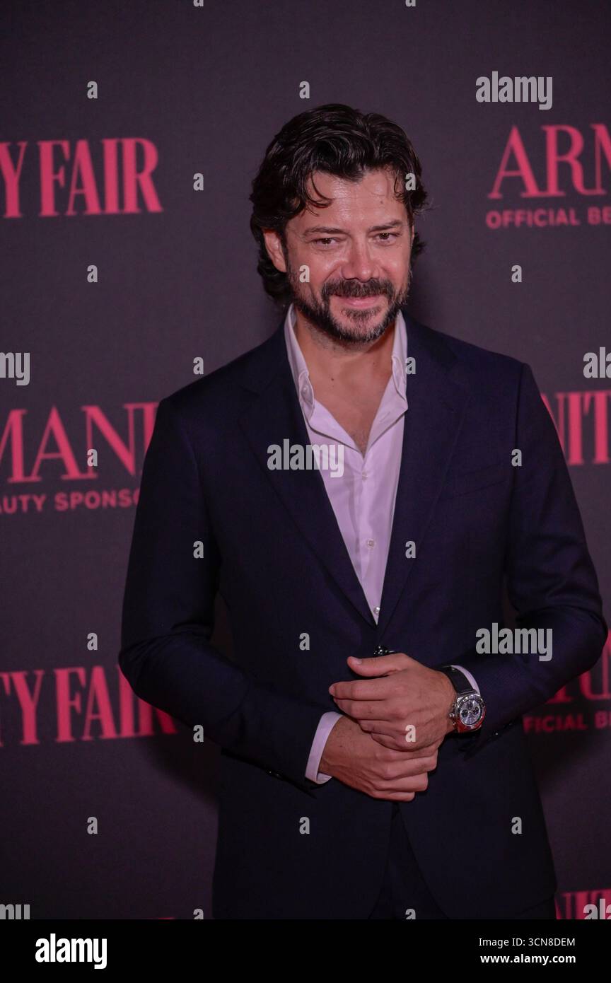 Actor Álvaro Morte during the Vanity Fair Gala photocall. SEPTEMBER 19 ...
