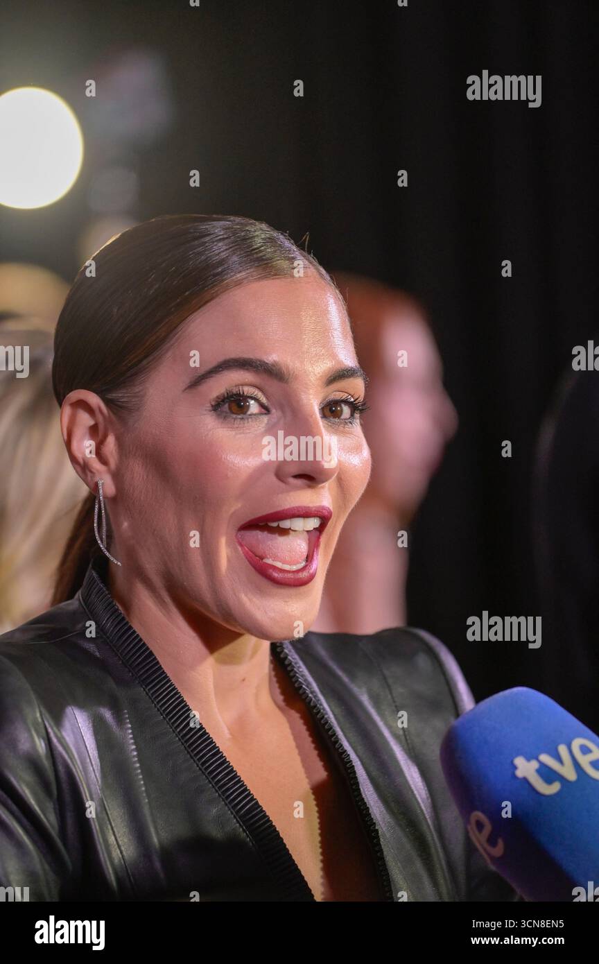 Actress Andrea Duro at the Vanity Fair Gala photocall. SEPTEMBER 19 ...