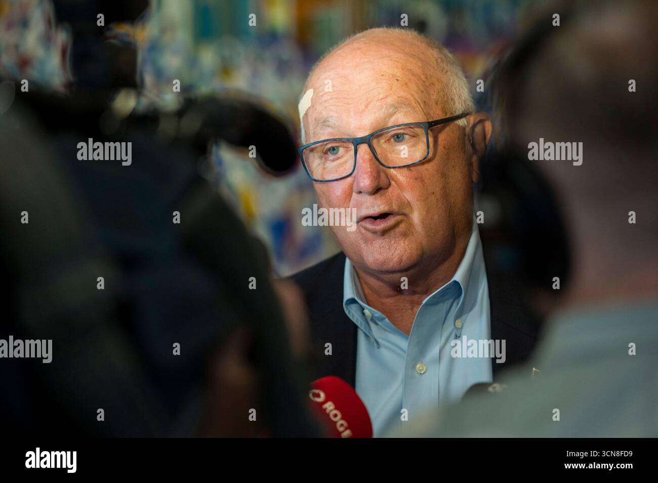 U.S. Ambassador to Canada Pete Hoekstra speaks with the media after ...