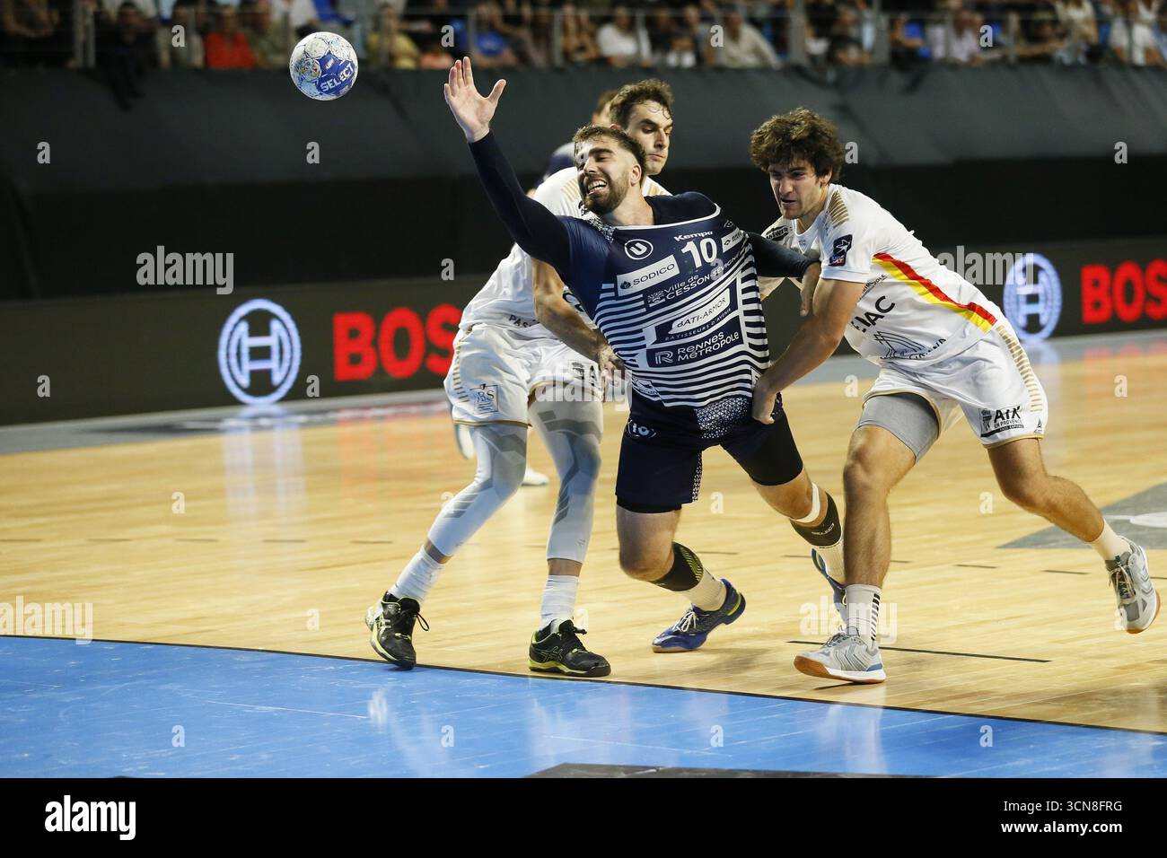 Erik SZEITL of Cesson-Rennes MH during the French championship, Liqui ...