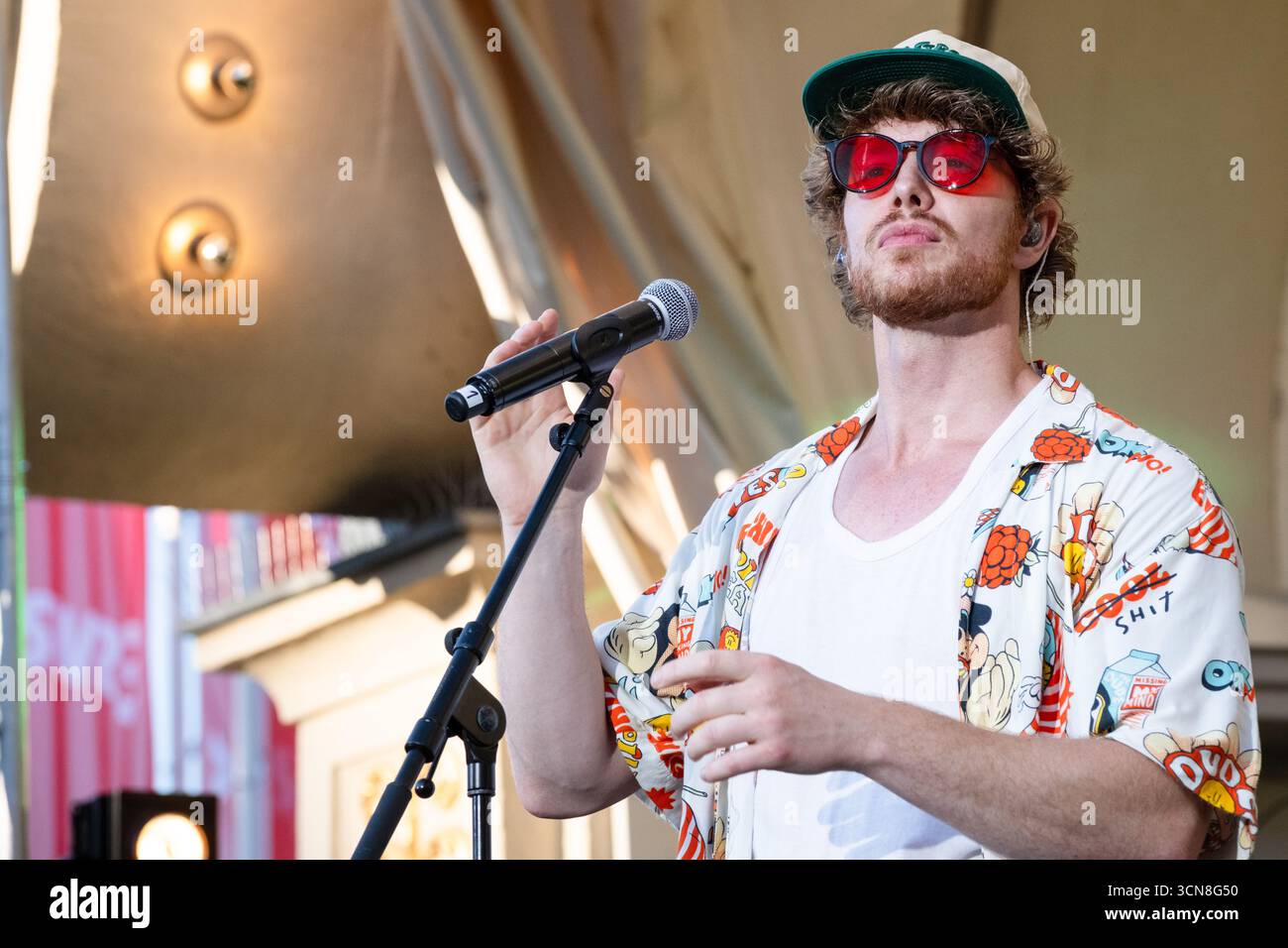 Baden-Baden, Germany, 19th September 2025 Young British singer ...