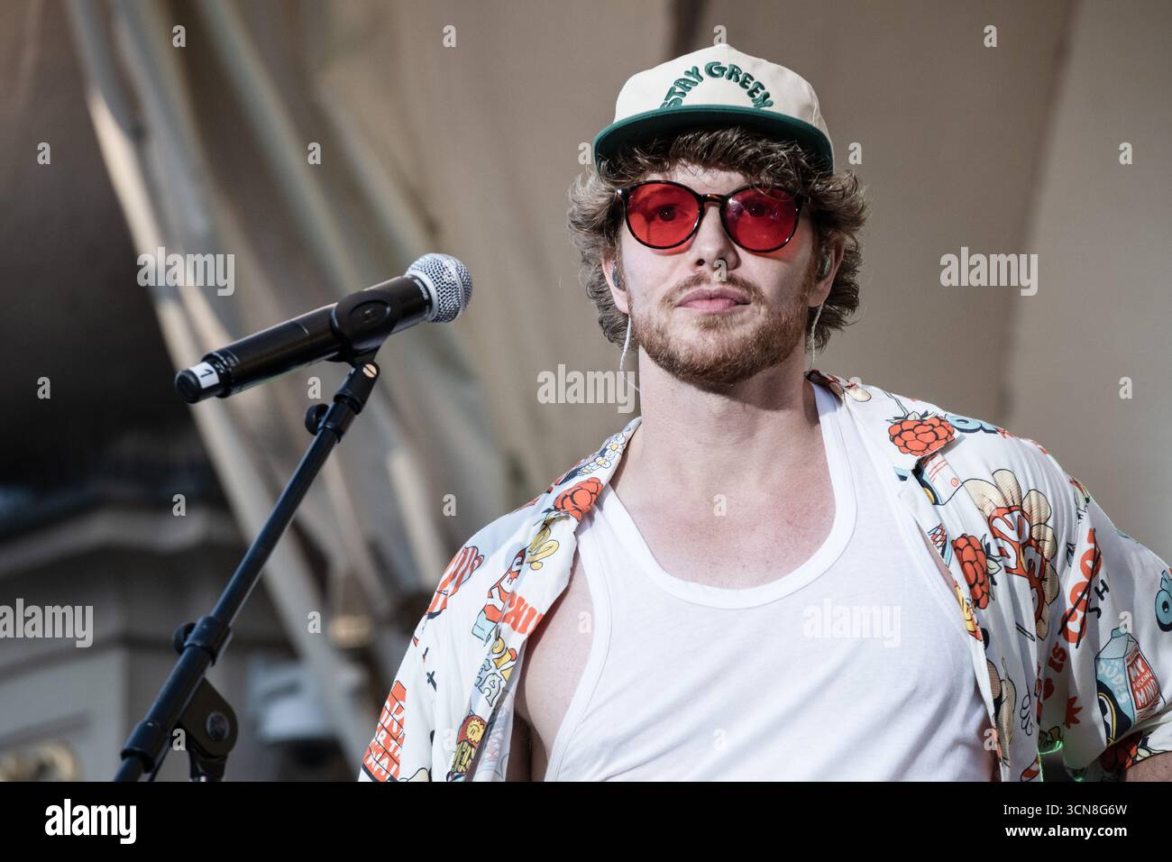 Baden-Baden, Germany, 19th September 2025 Young British singer ...