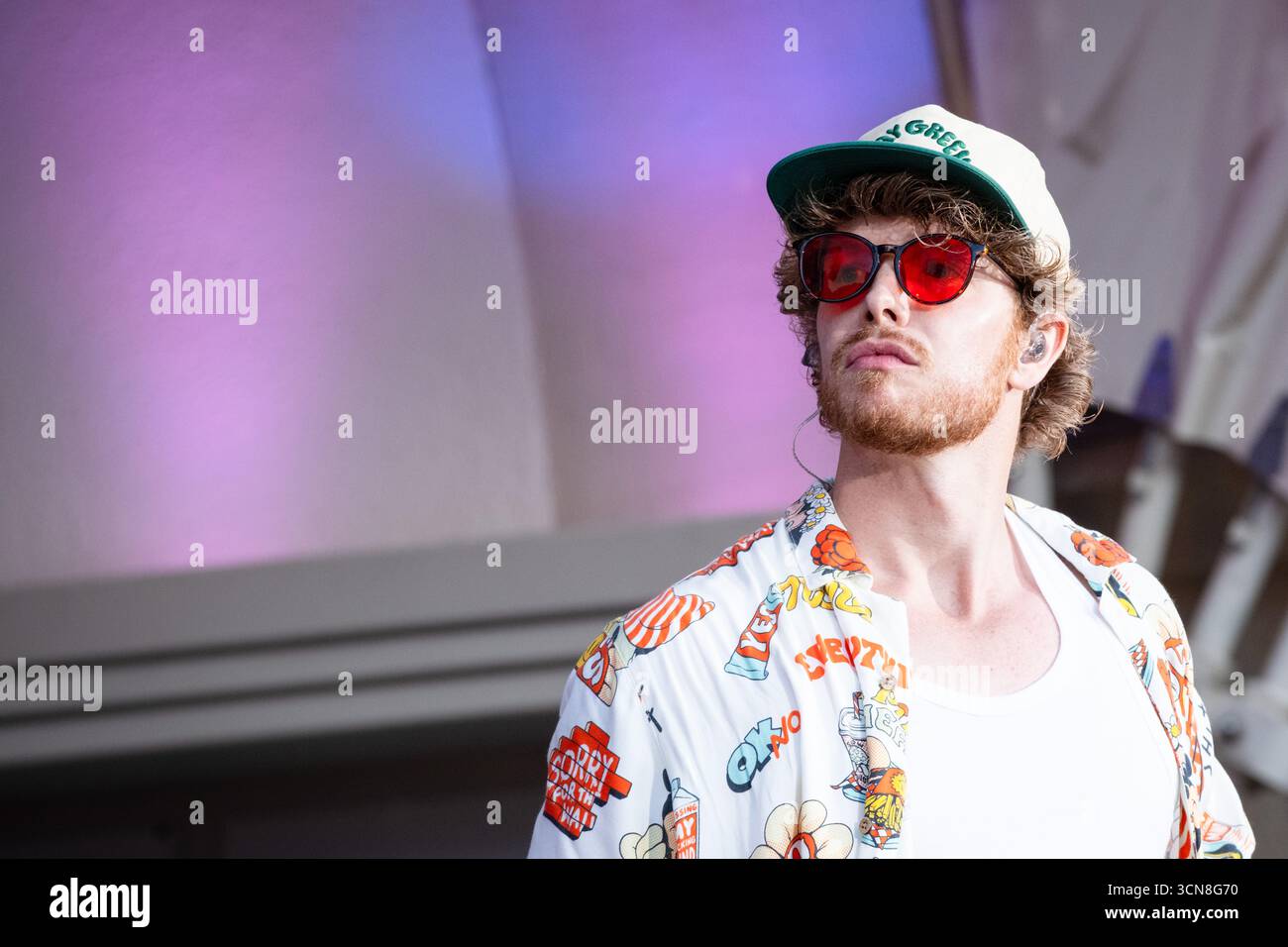 Baden-Baden, Germany, 19th September 2025 Young British singer ...