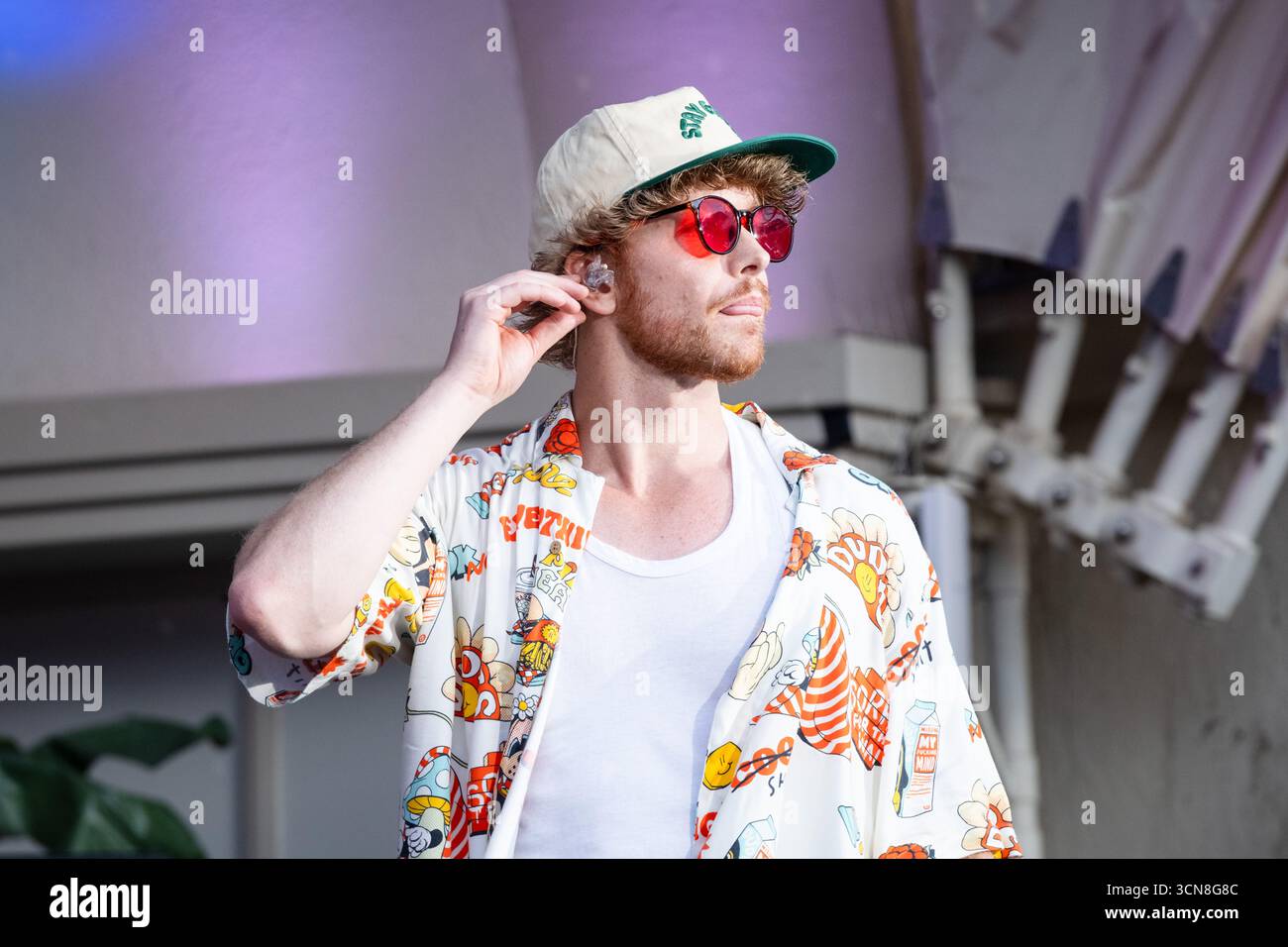 Baden-Baden, Germany, 19th September 2025 Young British singer ...