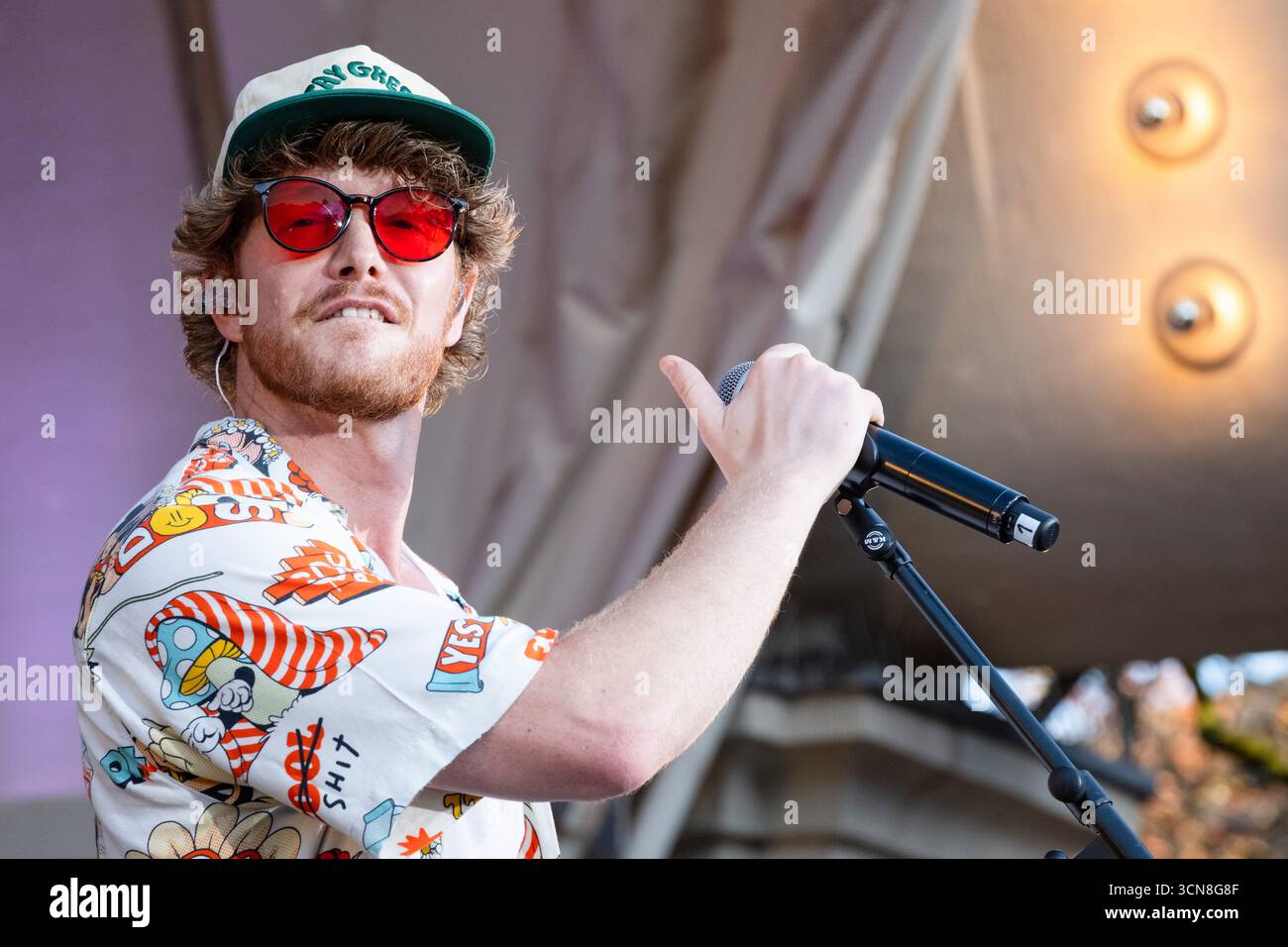 Baden-Baden, Germany, 19th September 2025 Young British singer ...