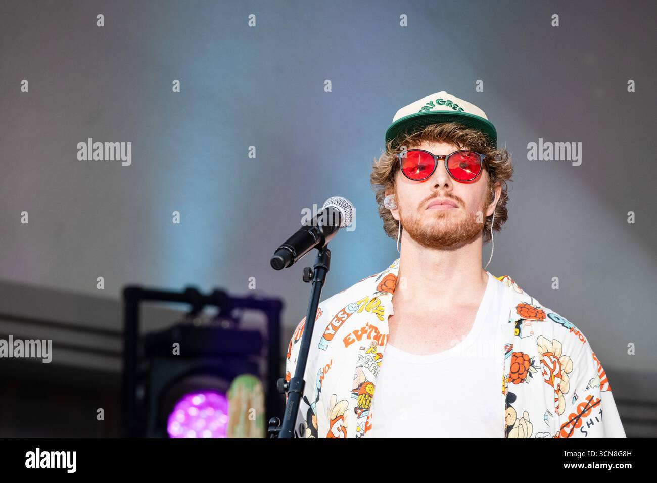 Baden-Baden, Germany, 19th September 2025 Young British singer ...