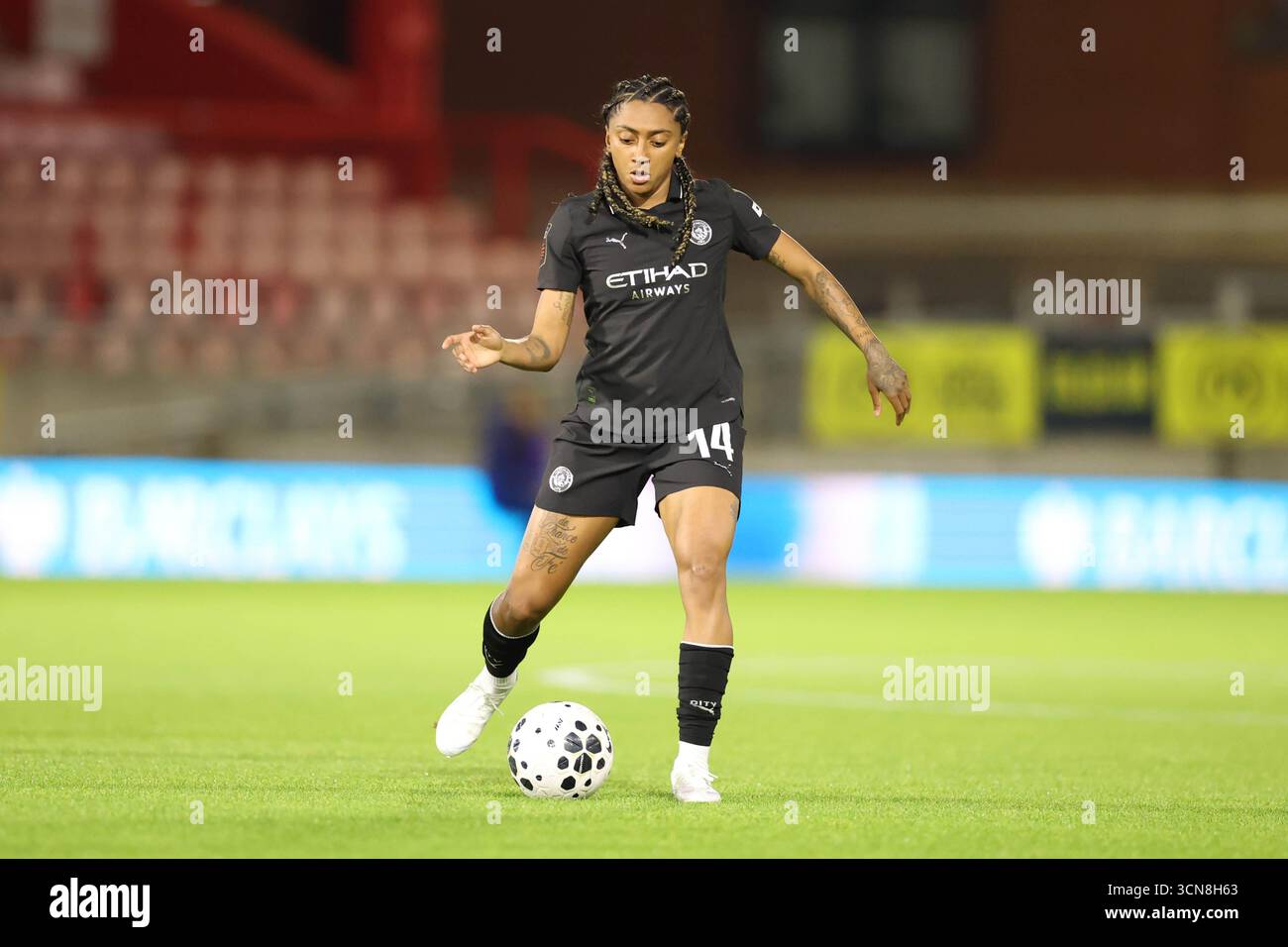 Kerolin Nicoli, of Manchester City Women, during the match between ...