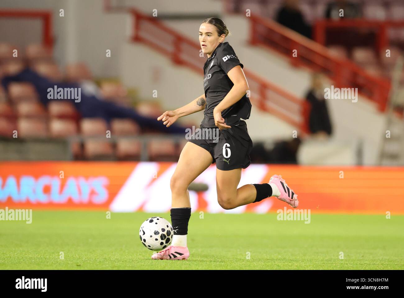 Grace Clinton, of Manchester City Women, during the match between ...