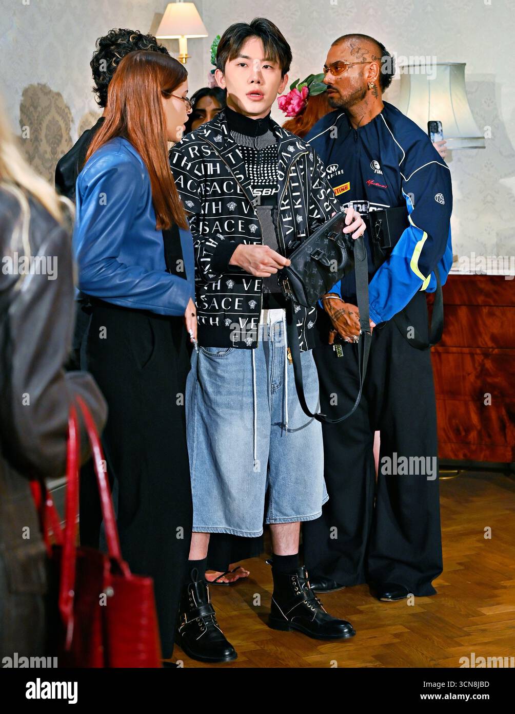 London, UK, 19th September 2025: Fashionista at the Peruvian designer ...