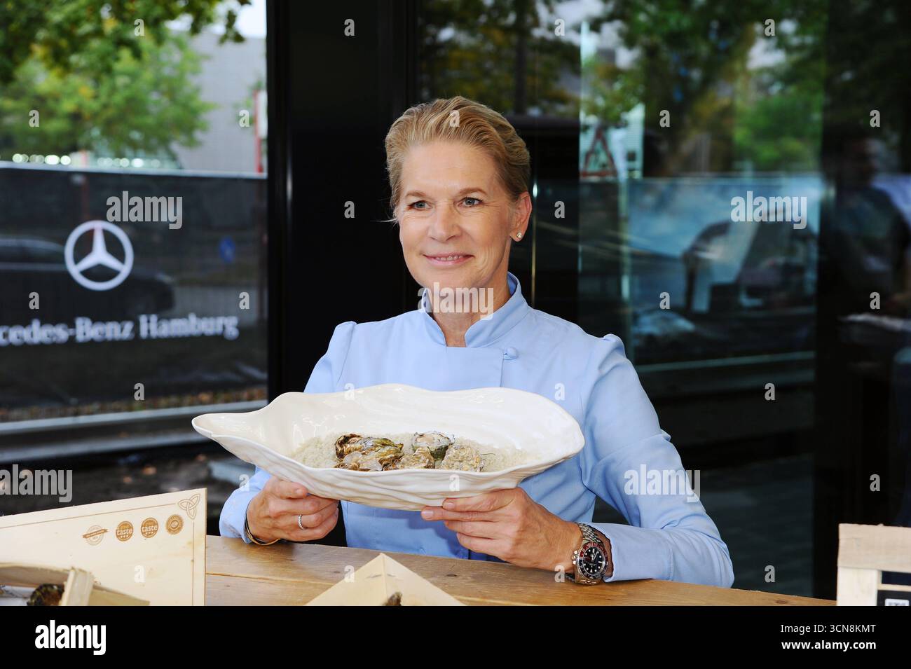 Cornelia Poletto. Grand Opening des neuen AMG Brand Center Hamburg am ...