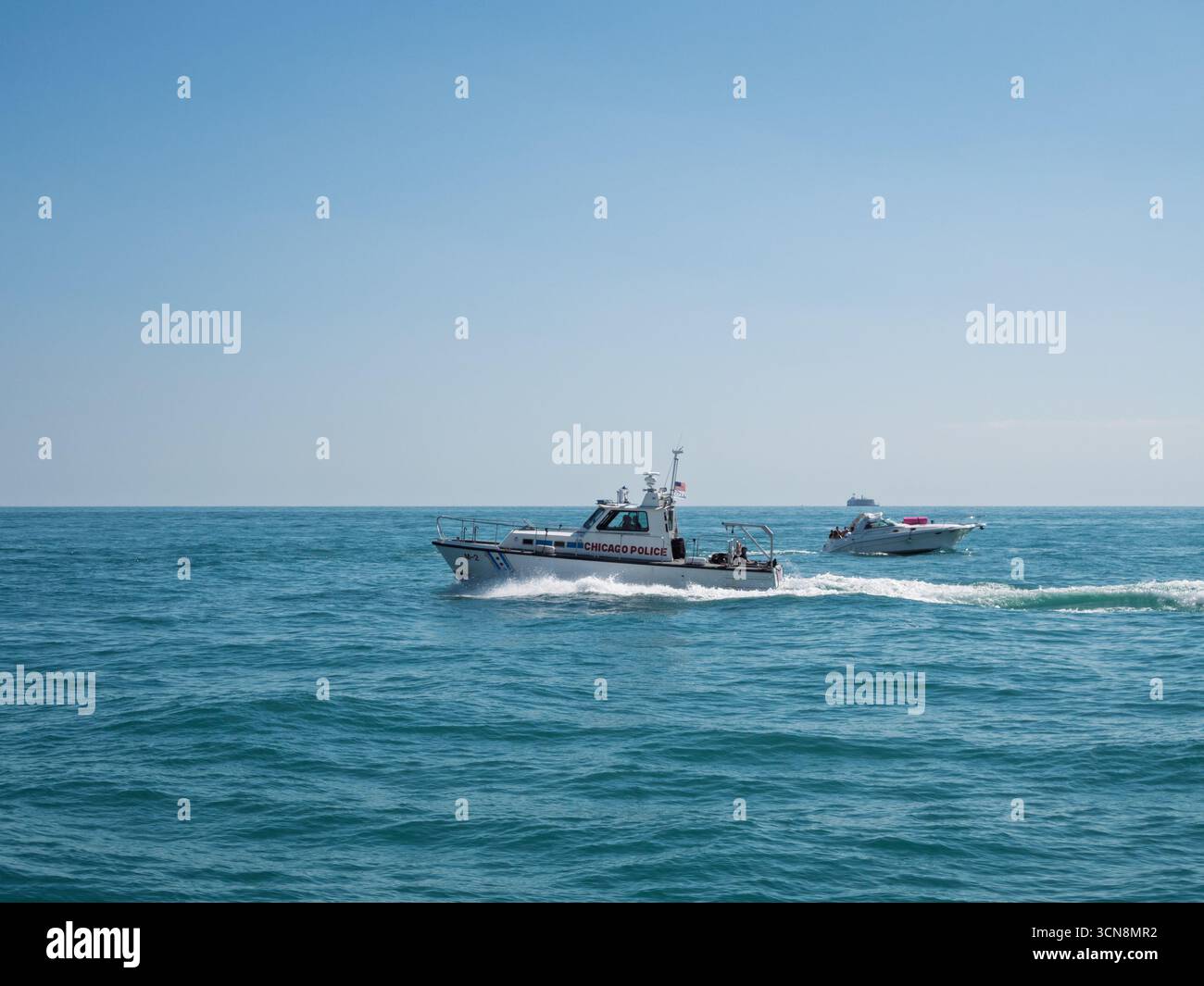 Chicago Police Marine Unit on patrol Stock Photo - Alamy