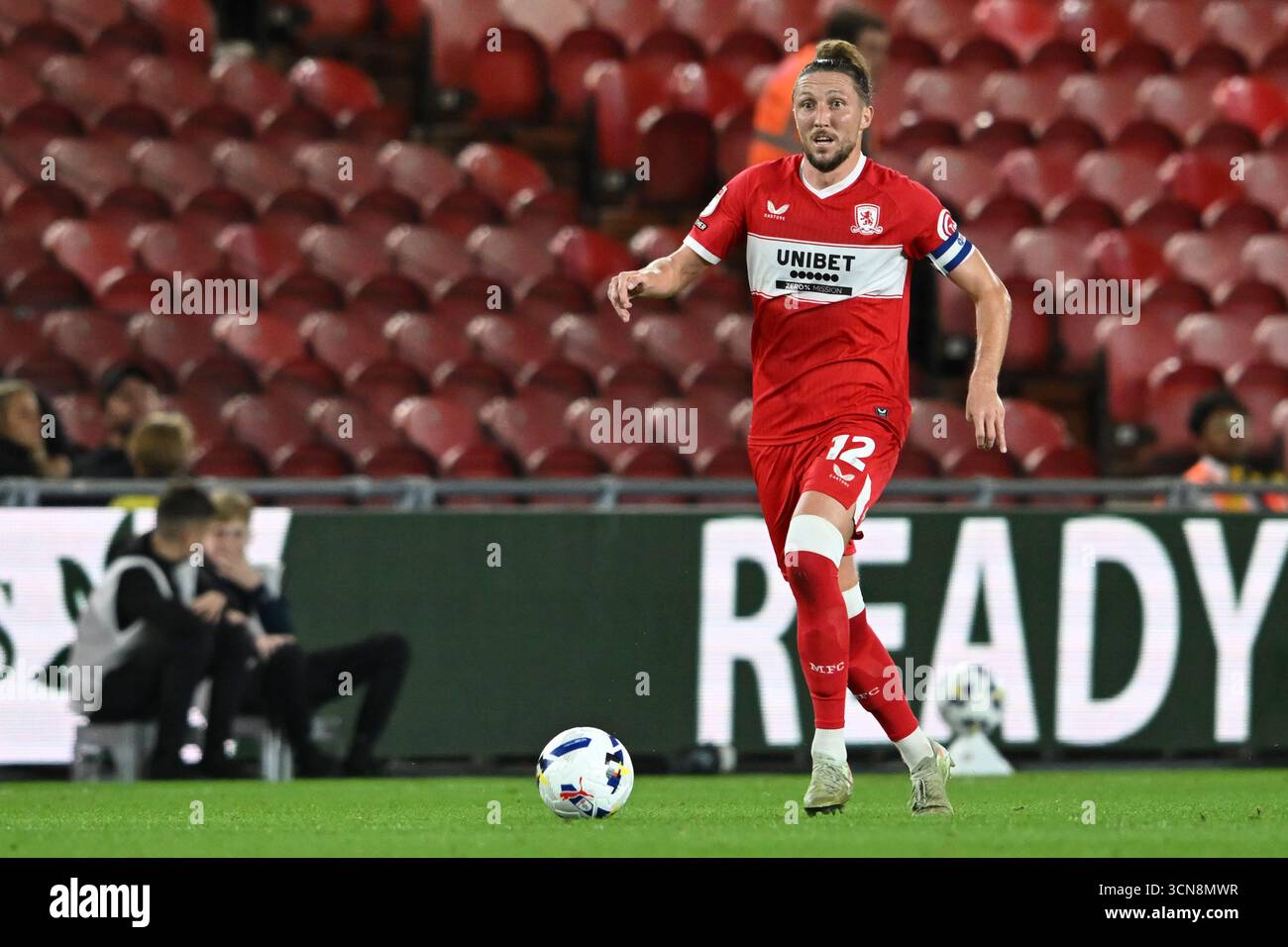 Luke Ayling of Middlesbrough during the Sky Bet Championship match ...