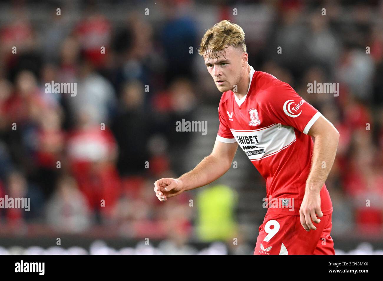 Tommy Conway of Middlesbrough during the Sky Bet Championship match ...