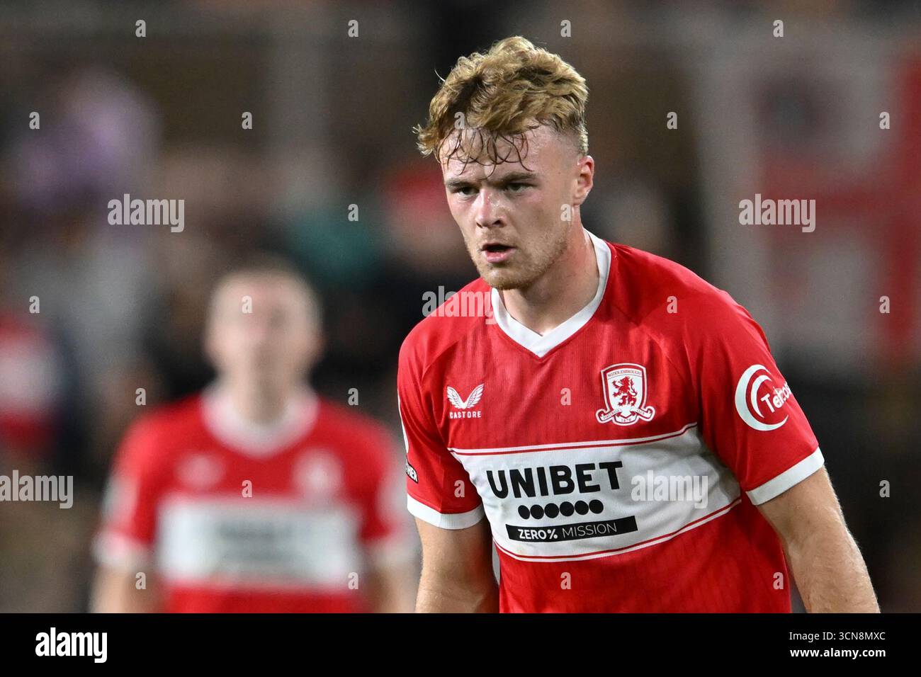 Tommy Conway of Middlesbrough during the Sky Bet Championship match ...